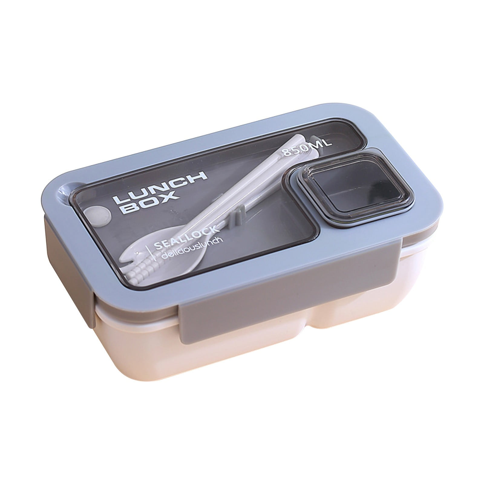 AUDeals Adults Lunchbox Bento Box Microwavable Lunch Box Portable Lunch ...