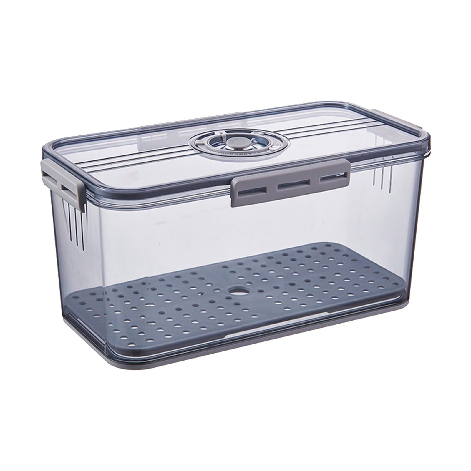 AUDeals Airtight Bread Storage Box with Time Recording Dial, Kitchen ...