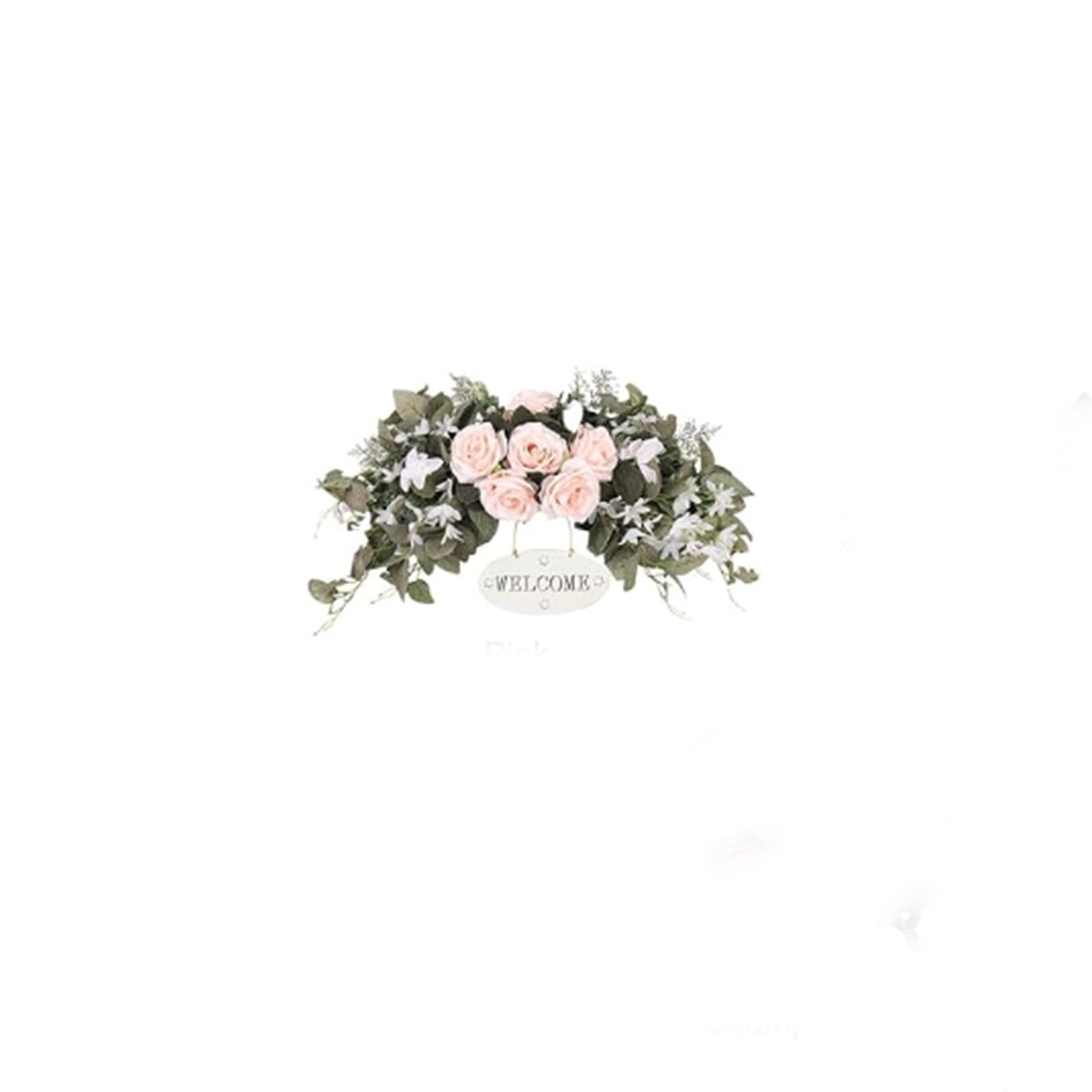 AUDeals Artificial Flower 30Inch Rose Flowers Wedding Arch Artificial ...