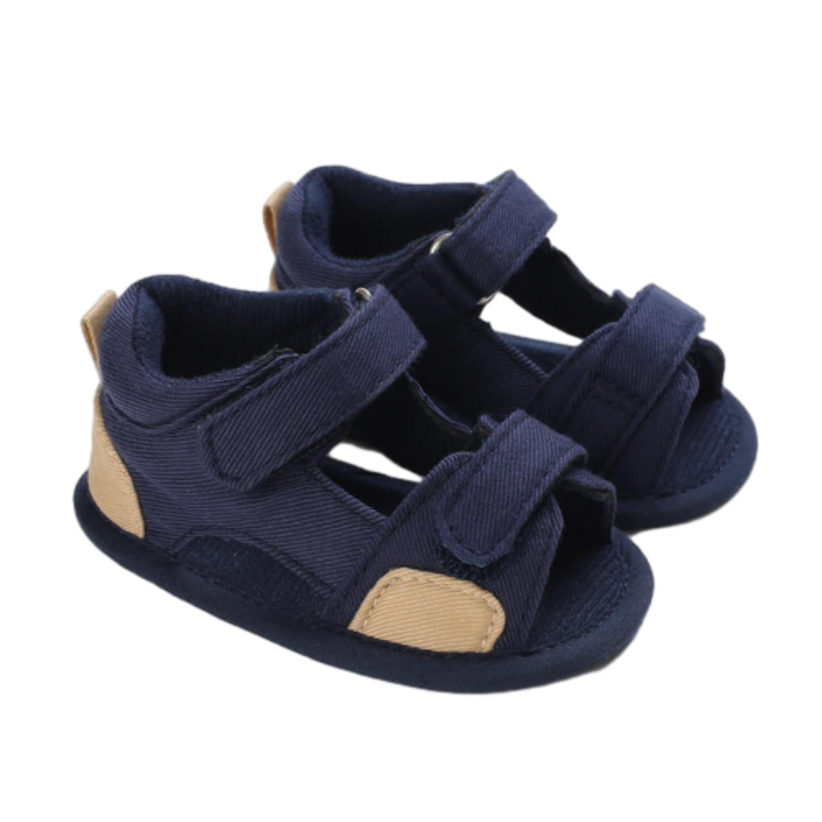 AUDeals Baby Boys Girls Open Toe Sandals with Adjustable Hook and Loop ...