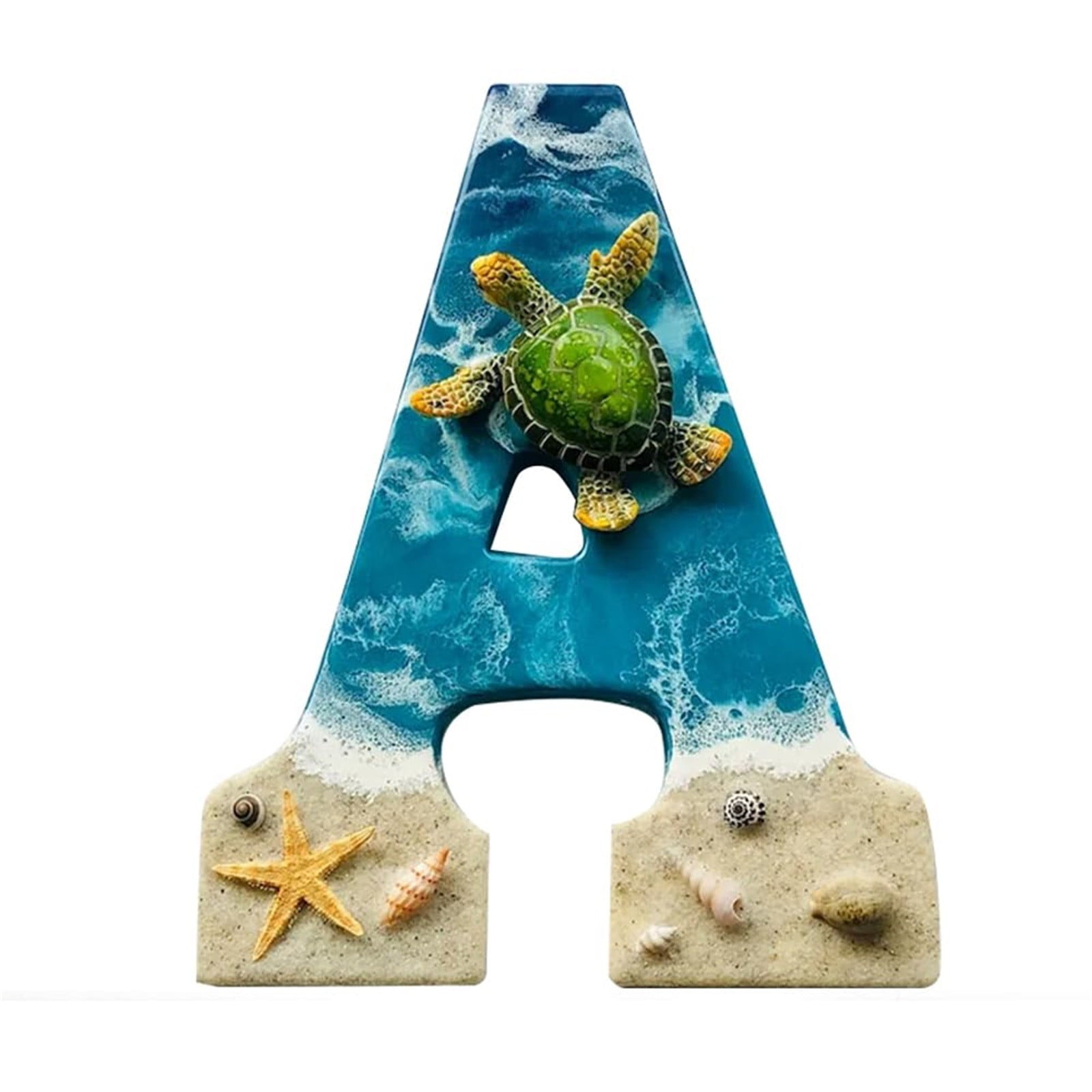 AUDeals Beach Dream: Beach Resin Letters Large Wooden Letter Decoration ...