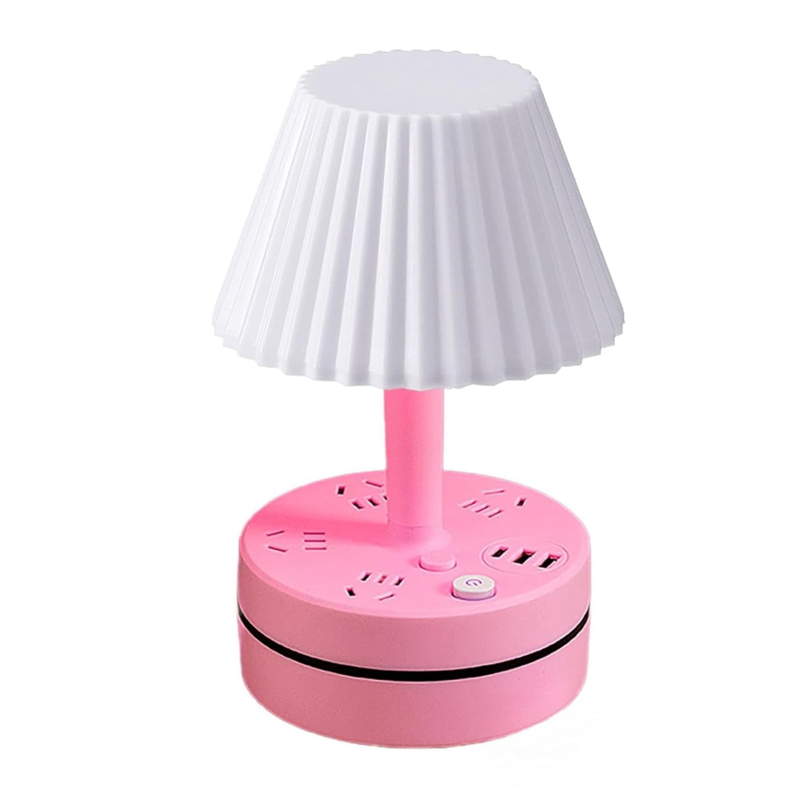 AUDeals ‌Bedside Lamp with USB-C & AC 4 Sockets + 3 USB Ports (Type-C/2 ...