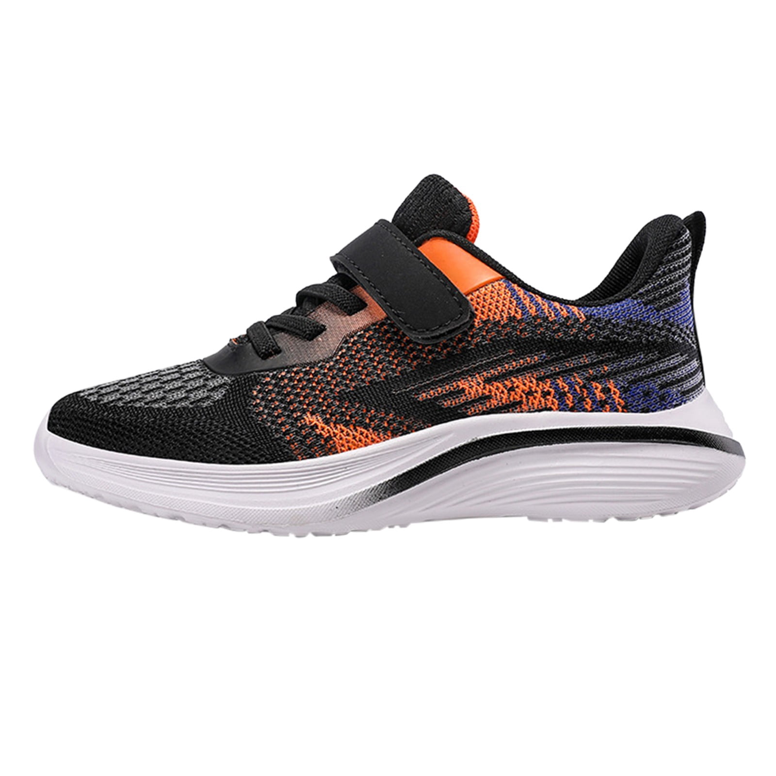 AUDeals Boys Girls Slip On Sneakers, Wide Toe Box Tennis Shoes with ...