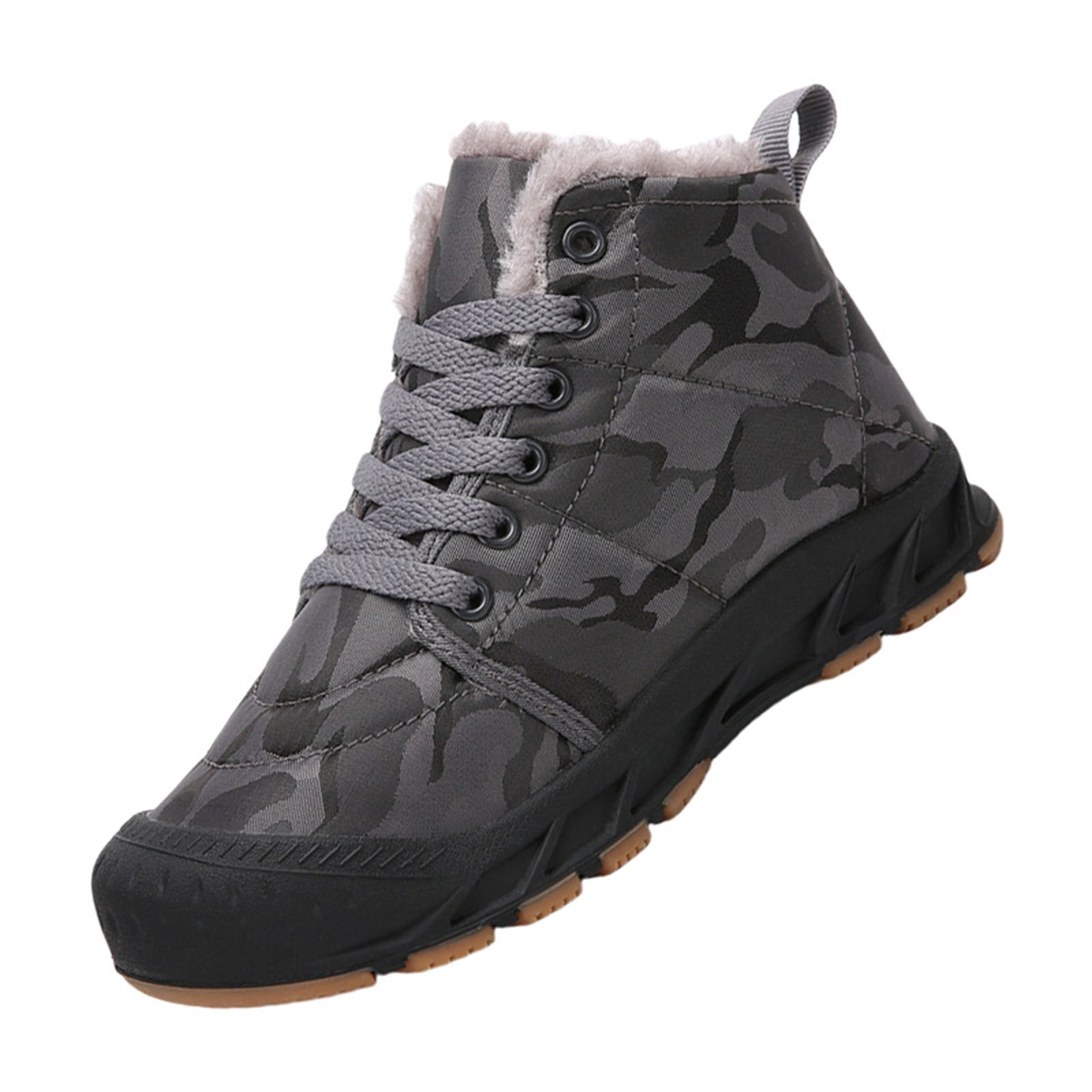 AUDeals Boys Snow Boots, Waterproof Anti-Skid Winter Boots with Warm ...