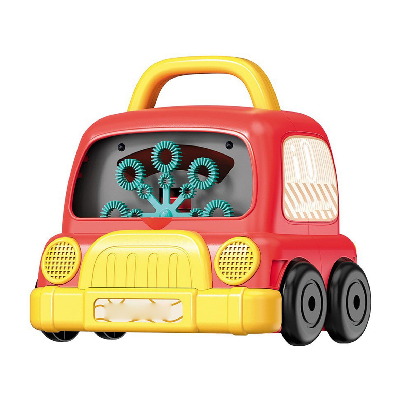 AUDeals Car Bubble Machine with Lights & Music 60ml Outdoor Bubble Blower for Kids, Dancing ...