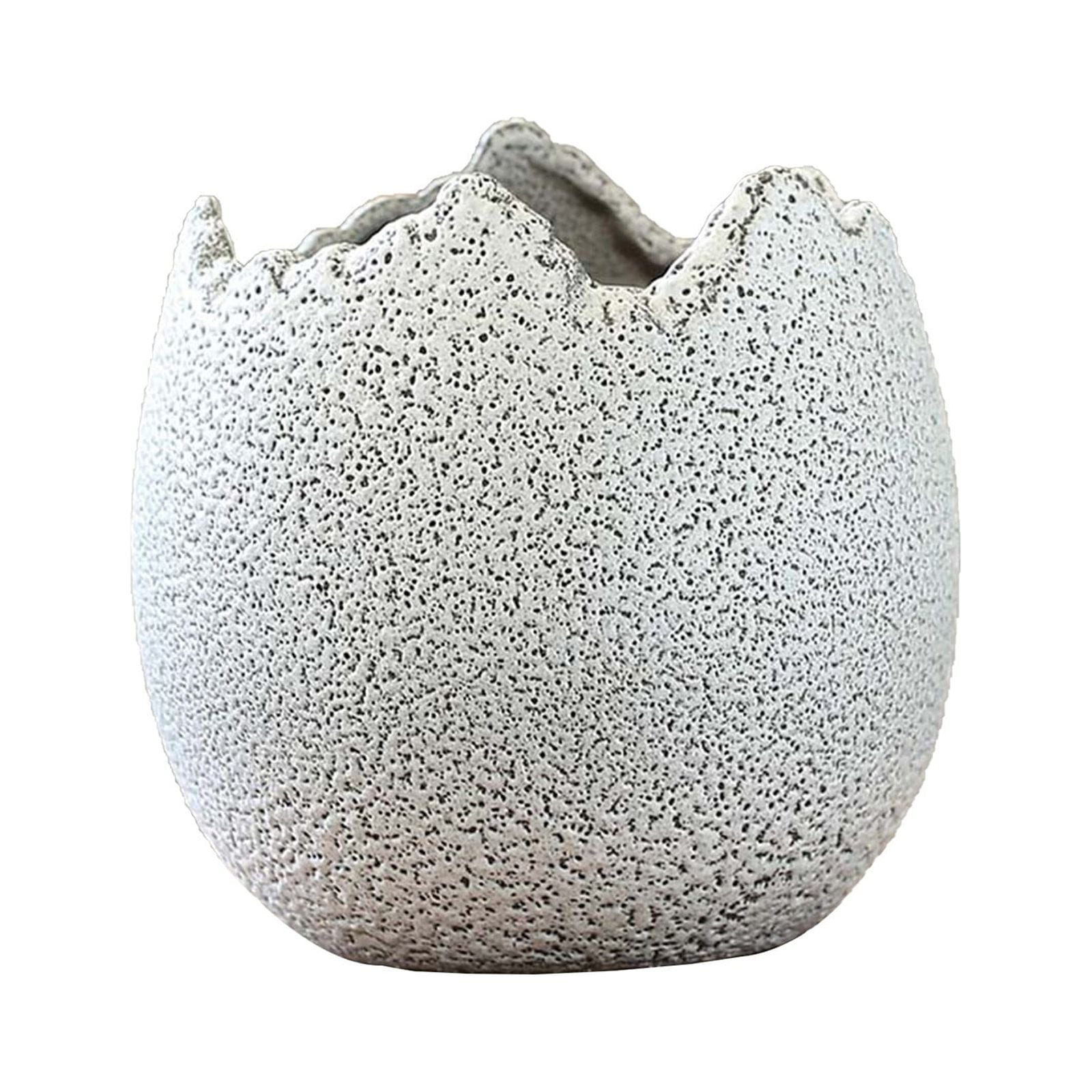 AUDeals Ceramic Succulent Planter with Enhanced Drainage, Old Pile ...