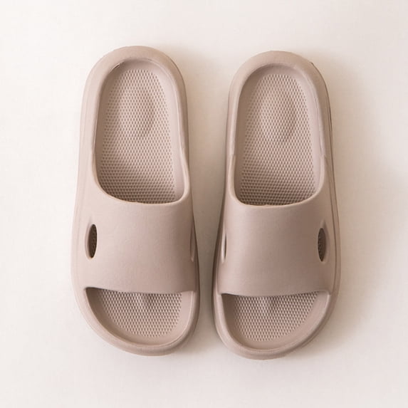 AUDeals Cloud Slides Unisex Pillow Slippers Soft Sole Non Slip Recovery ...