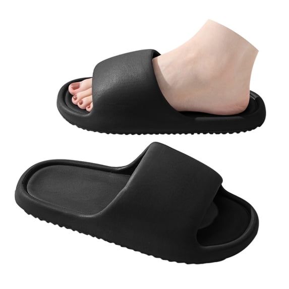 AUDeals Cloud Slides Unisex Pillow Slippers Thick Soft Sole Non Slip ...
