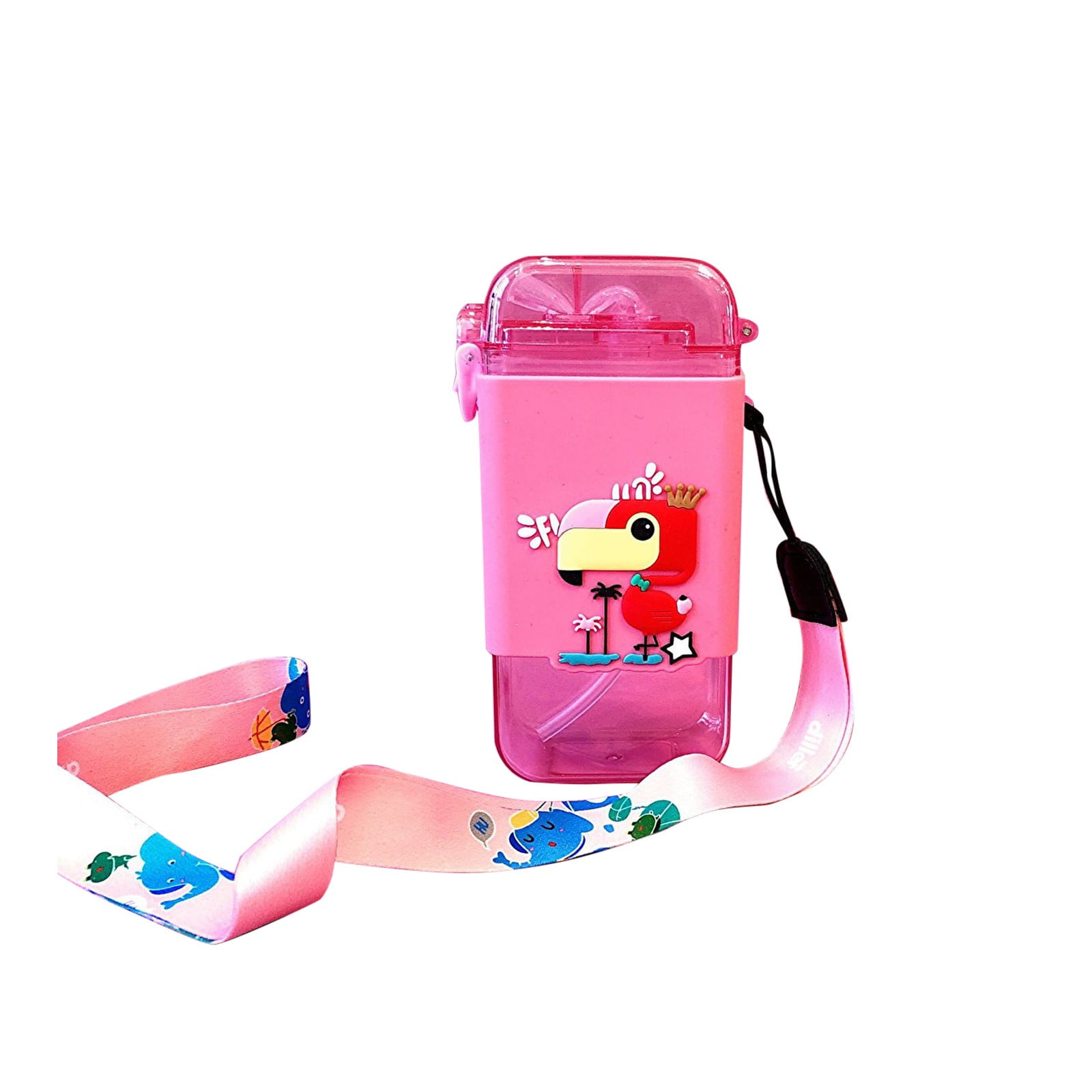 AUDeals Cute Ice Cream Shaped Water Bottle Kawaii Popsicle Design Leak ...