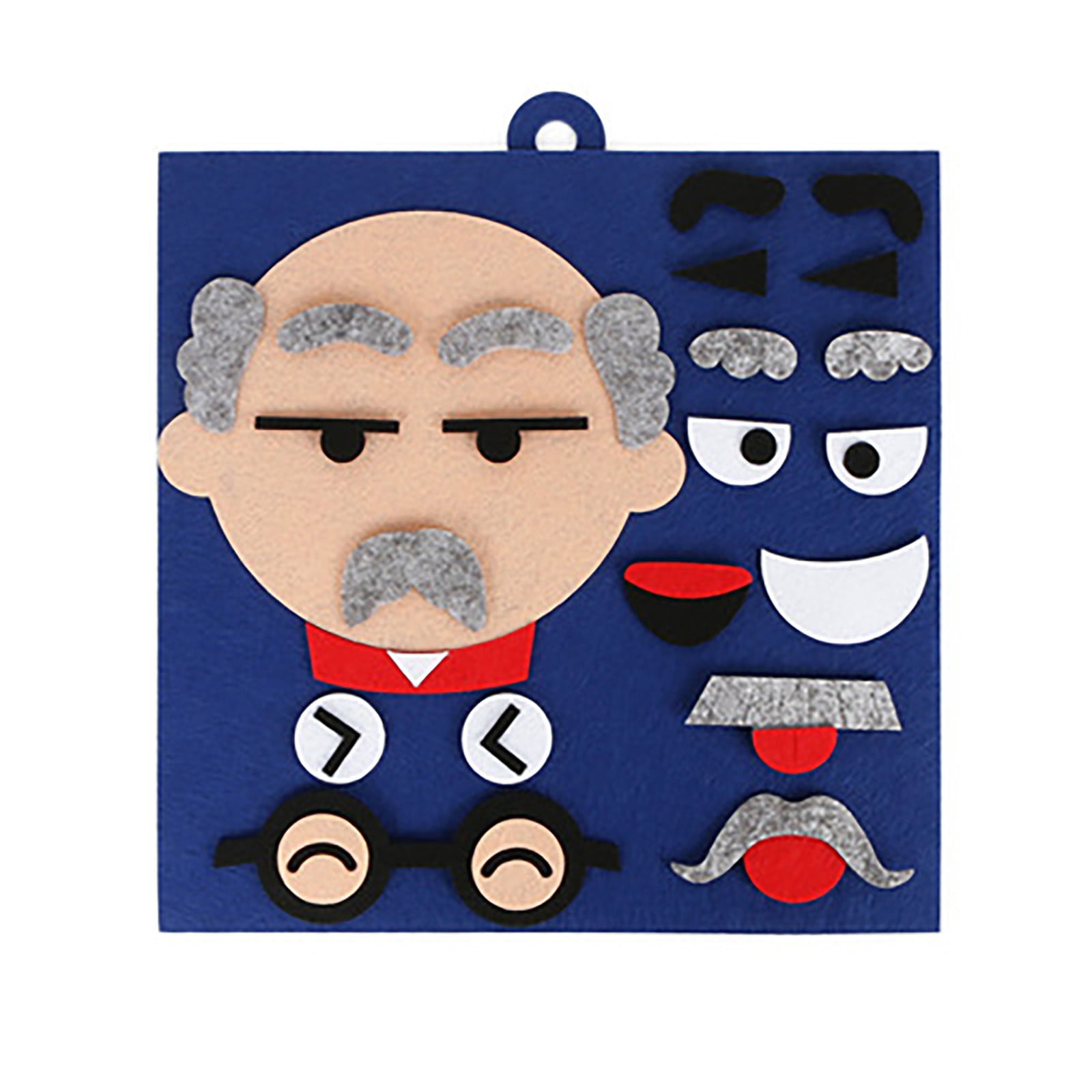 AUDeals DIY Mood Change Puzzle Toy for Kids Emotion Learning ...