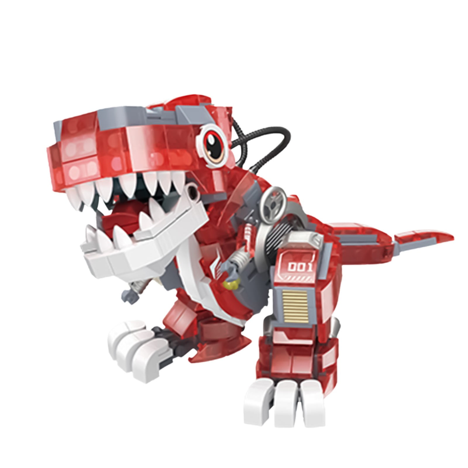 AUDeals Dinosaur Building Block, Dinosaur Building 348pcs DIY Mini ...