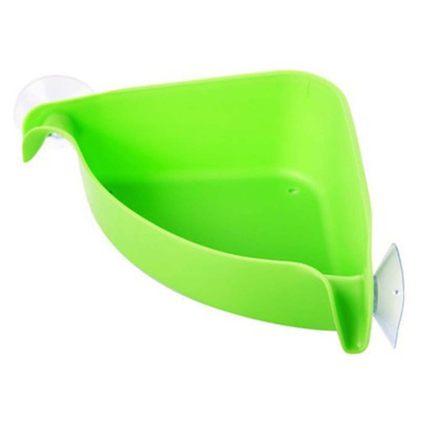 AUDeals Double Suction Cup Bathroom Shelf | Corner Storage Organizer ...