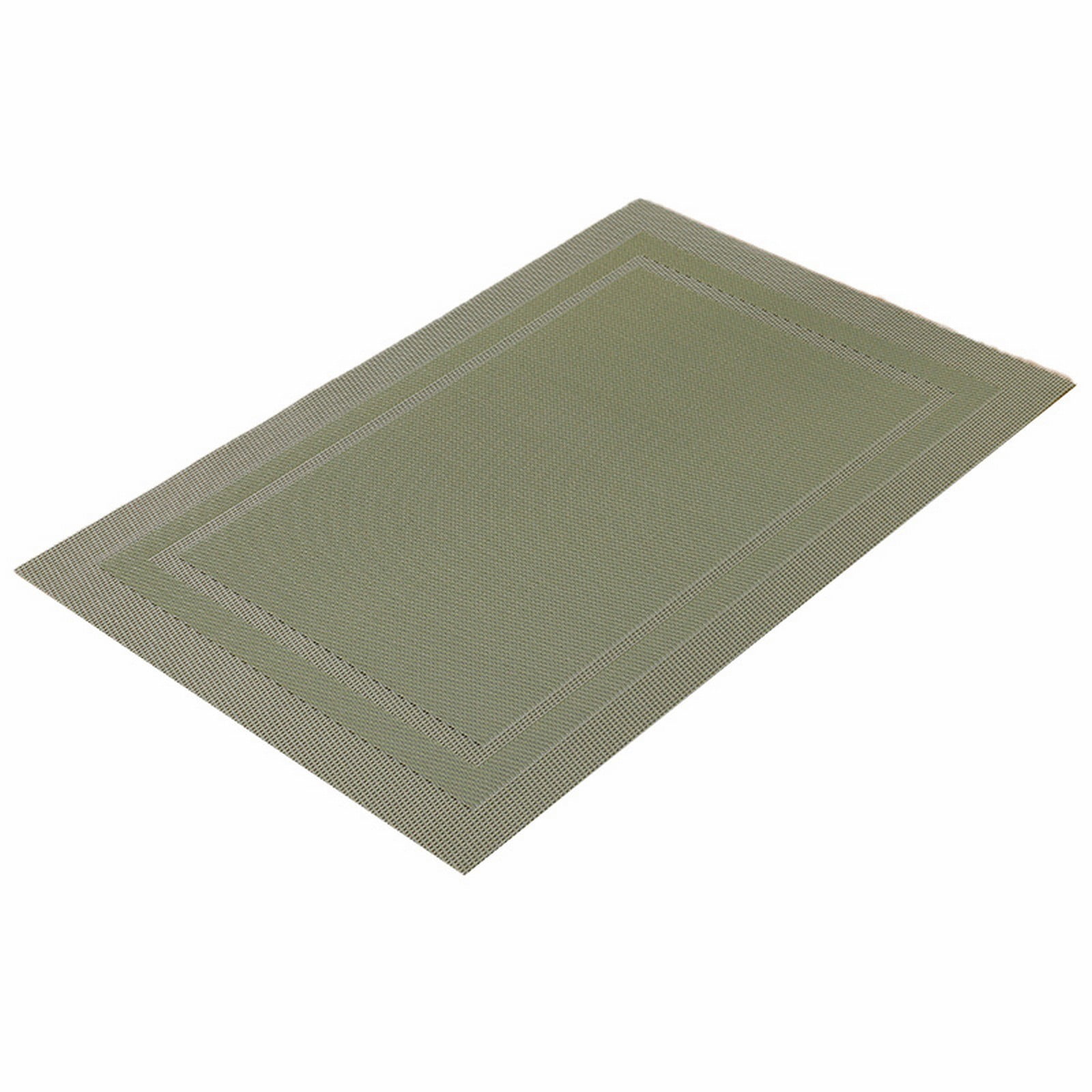 AUDeals Elegant Table Mats Set | Waterproof PVC & Woven Vinyl Placemats ...