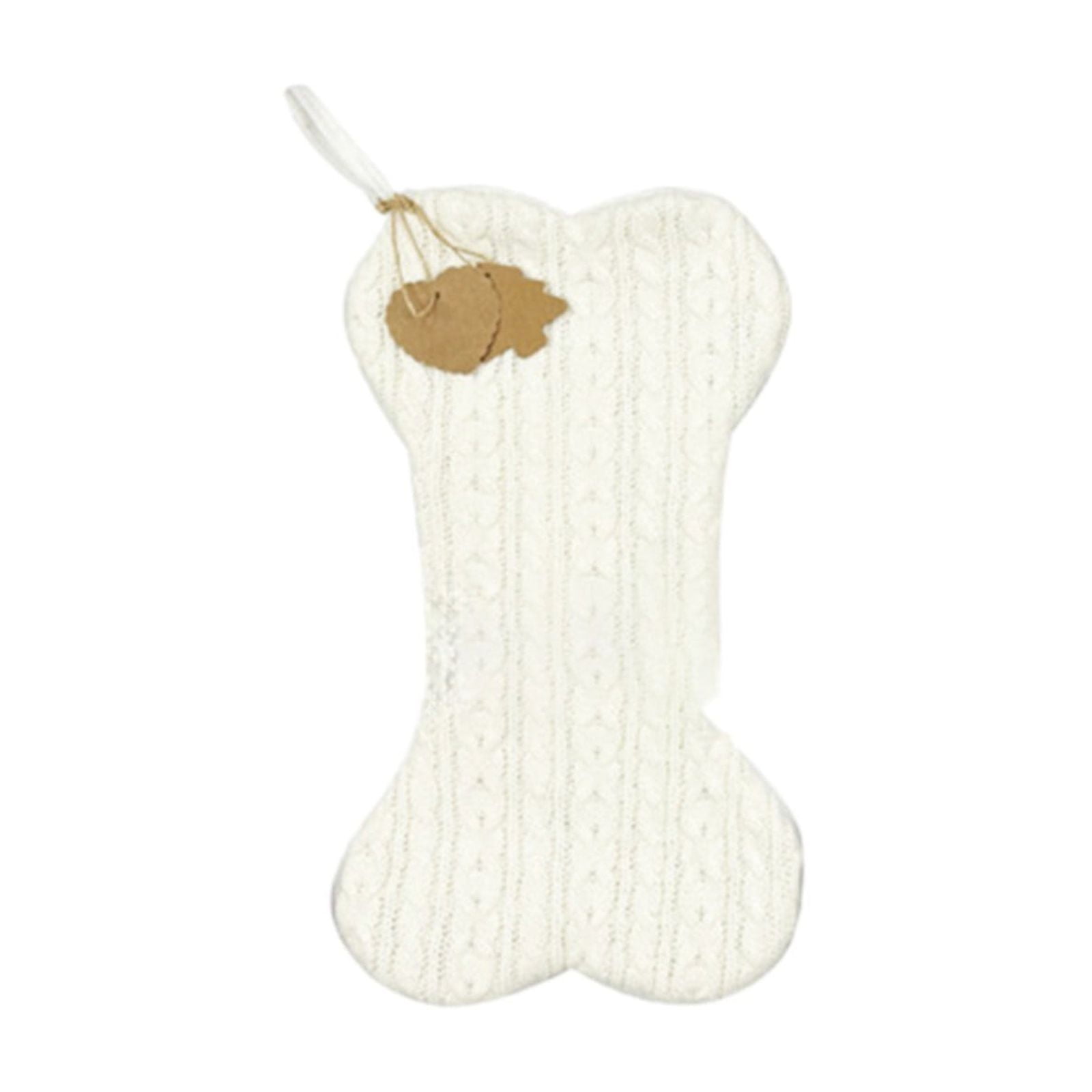 AUDeals Embroidered Christmas Stocking for Dogs, Pet Stocking with Bone ...