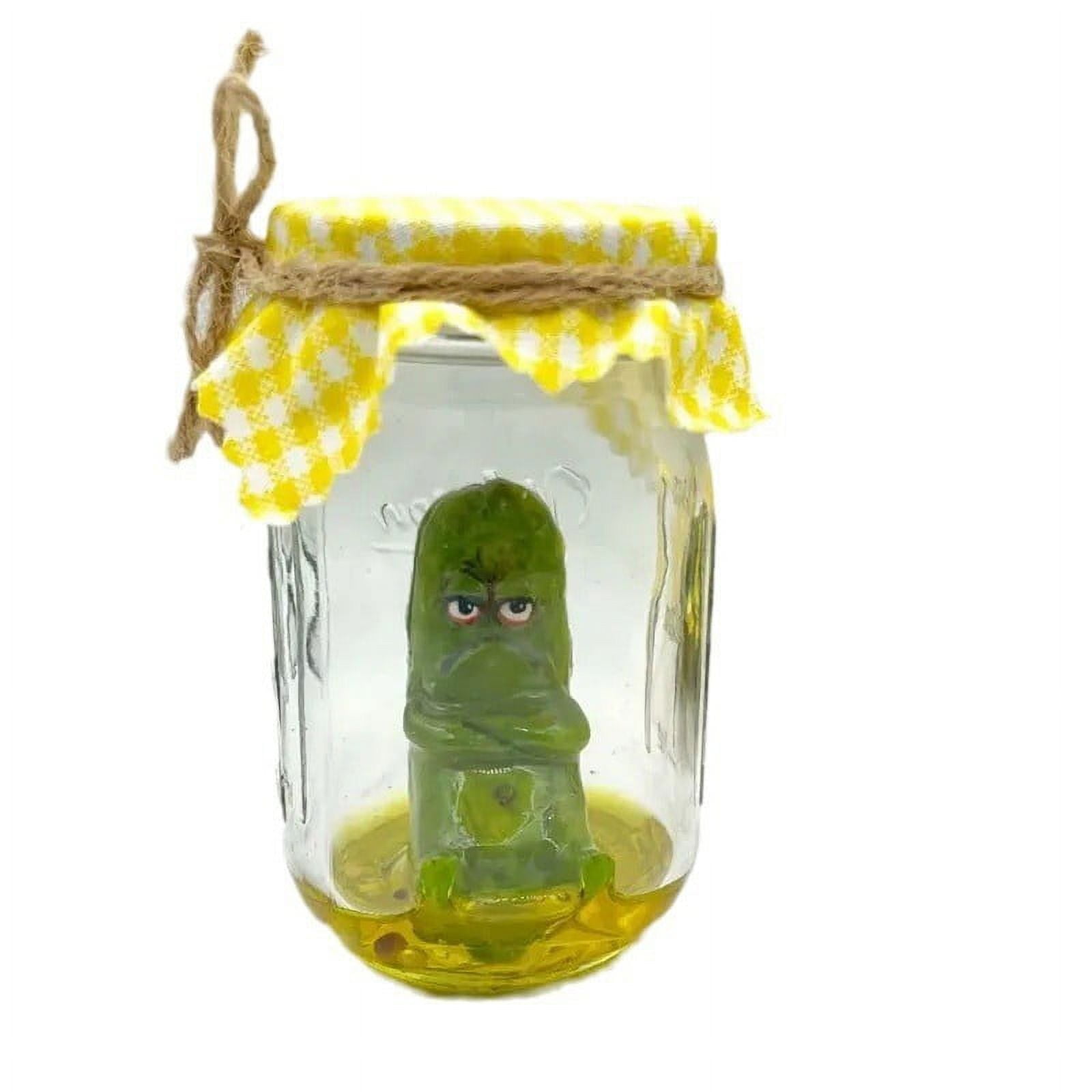 AUDeals Food in a Jar Sculpture Cute Hand.crafted Emotional Support ...