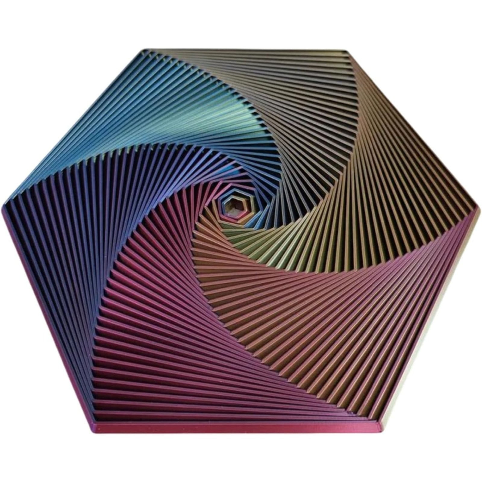 AUDeals ‌Fractal Hexagon Sensory Fidget Toy Cubes 2025 Game for Adults ...