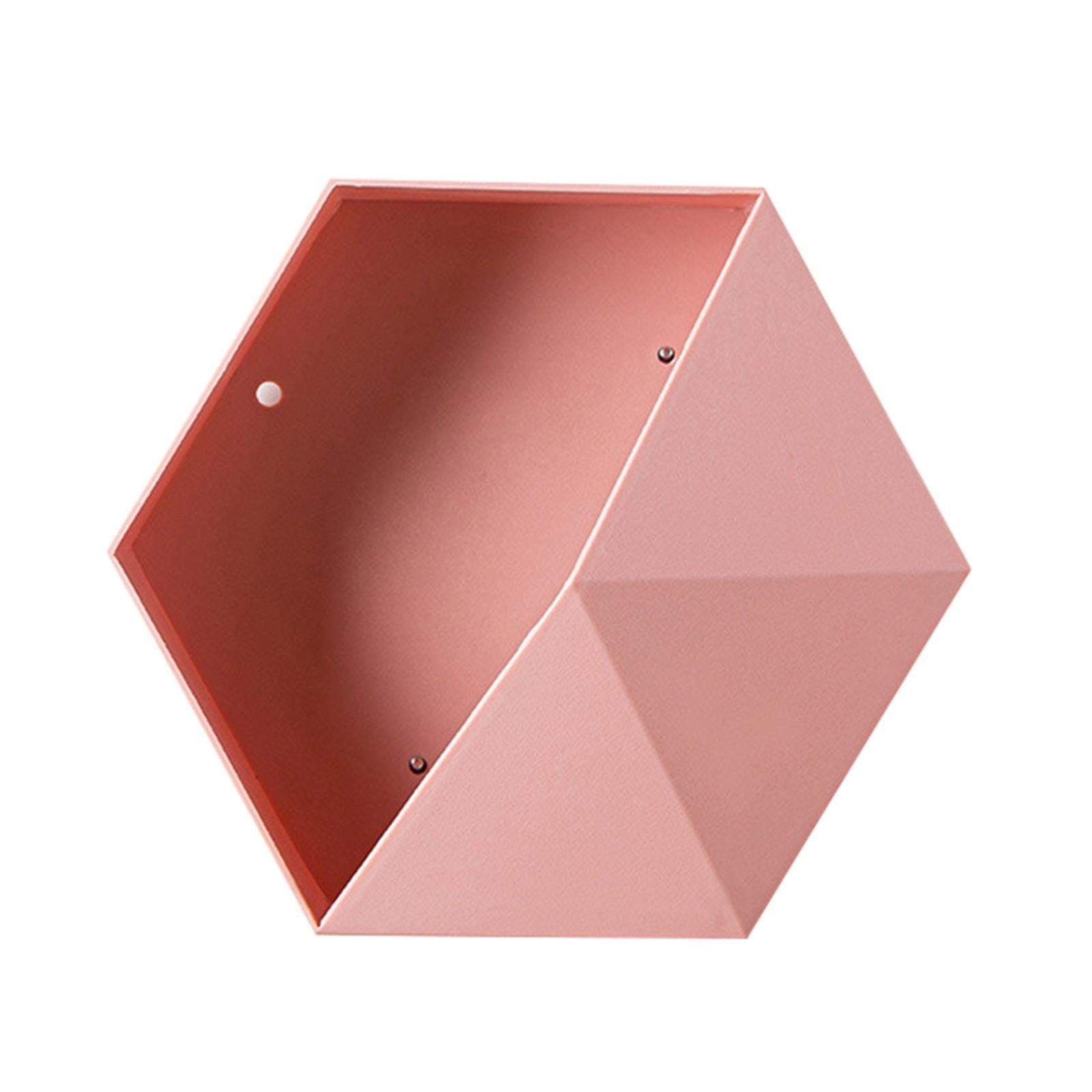 AUDeals Geometric Polygon Wall-Mounted Flower Shelf Modular Planter Box ...