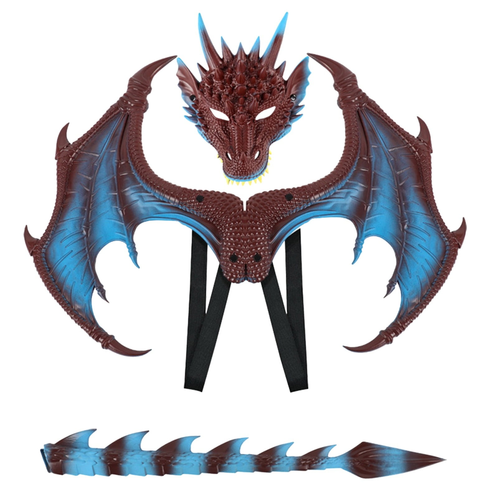 AUDeals Halloween Dragon Set Dragon Halloween Wing Tail Set Kids ...