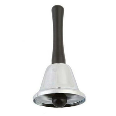 Loud Hand Bell, Silver Steel Hand Bells for Adults, Dinner Bells for ...
