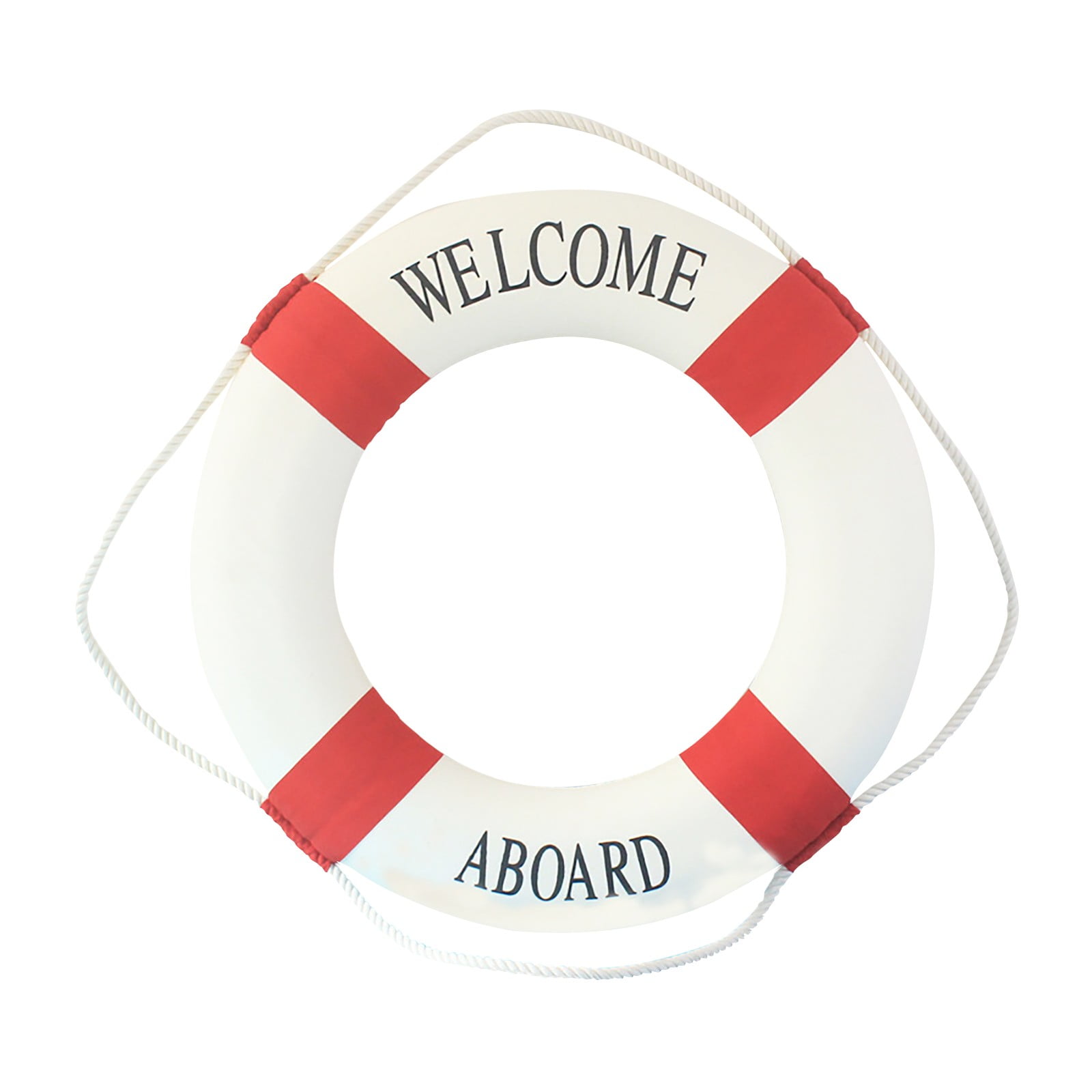 AUDeals Home Decor Beach Wooden Life Life Ring Nautical Outdoor Decor ...