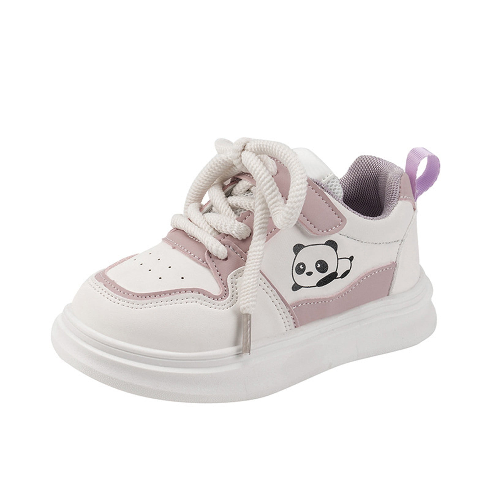 AUDeals Kids Boys Girls Y2K Platform Sneakers, Lace-Up Casual Walking ...