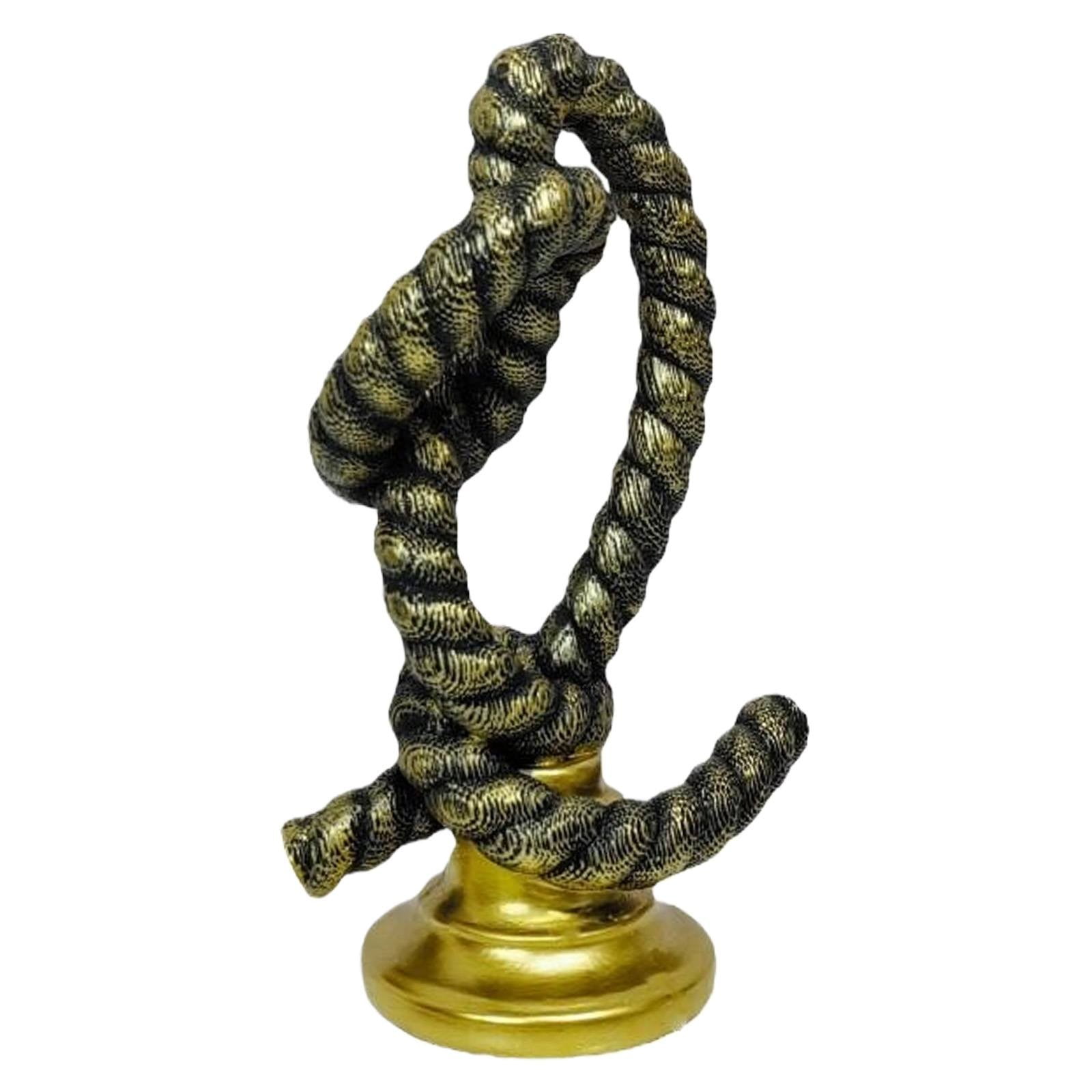 AUDeals Knot Figurine Rope Statue Home Decoration Decorative DIY ...