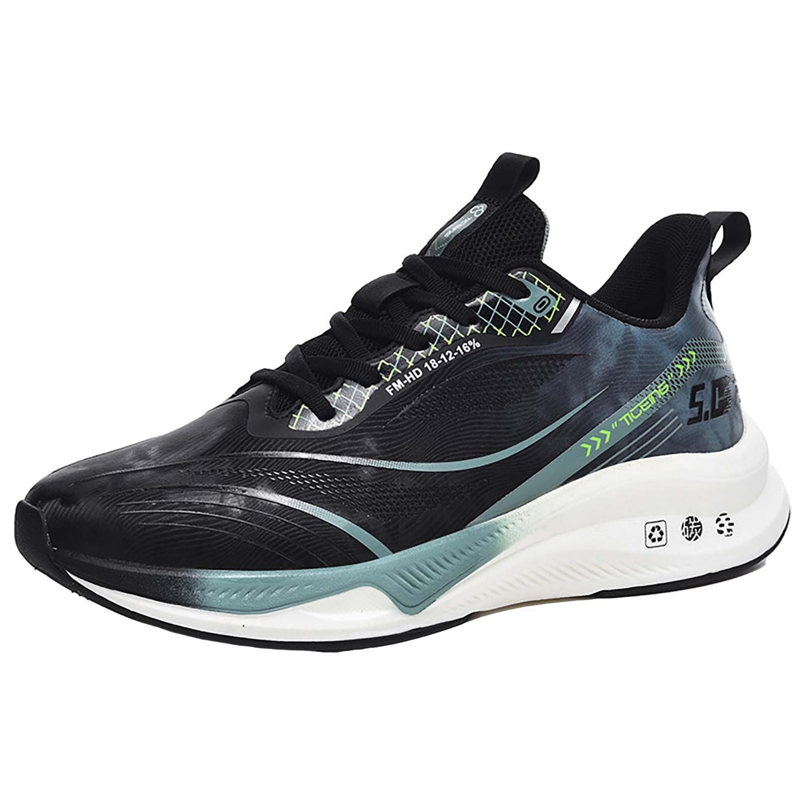 AUDeals Men Women Wide Toe Box Walking Sneakers Slip On Running Shoes ...
