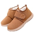 AUDeals Men and Women Winter House Shoes Extra Wide Warm Non Slip ...
