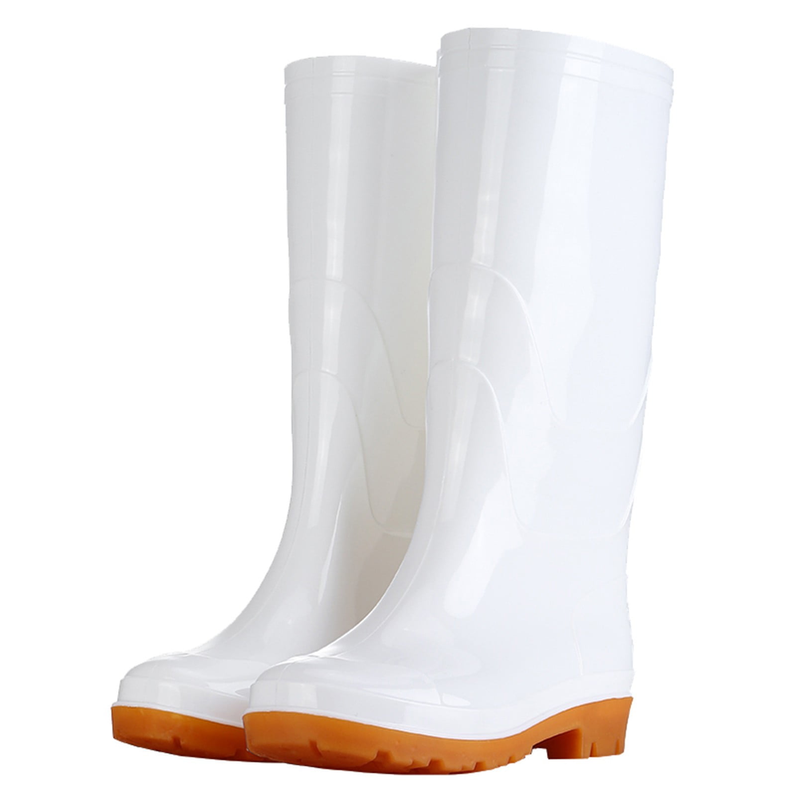 AUDeals Men and Women's Travel Water Shoes, High Cut Rain Boots Style ...