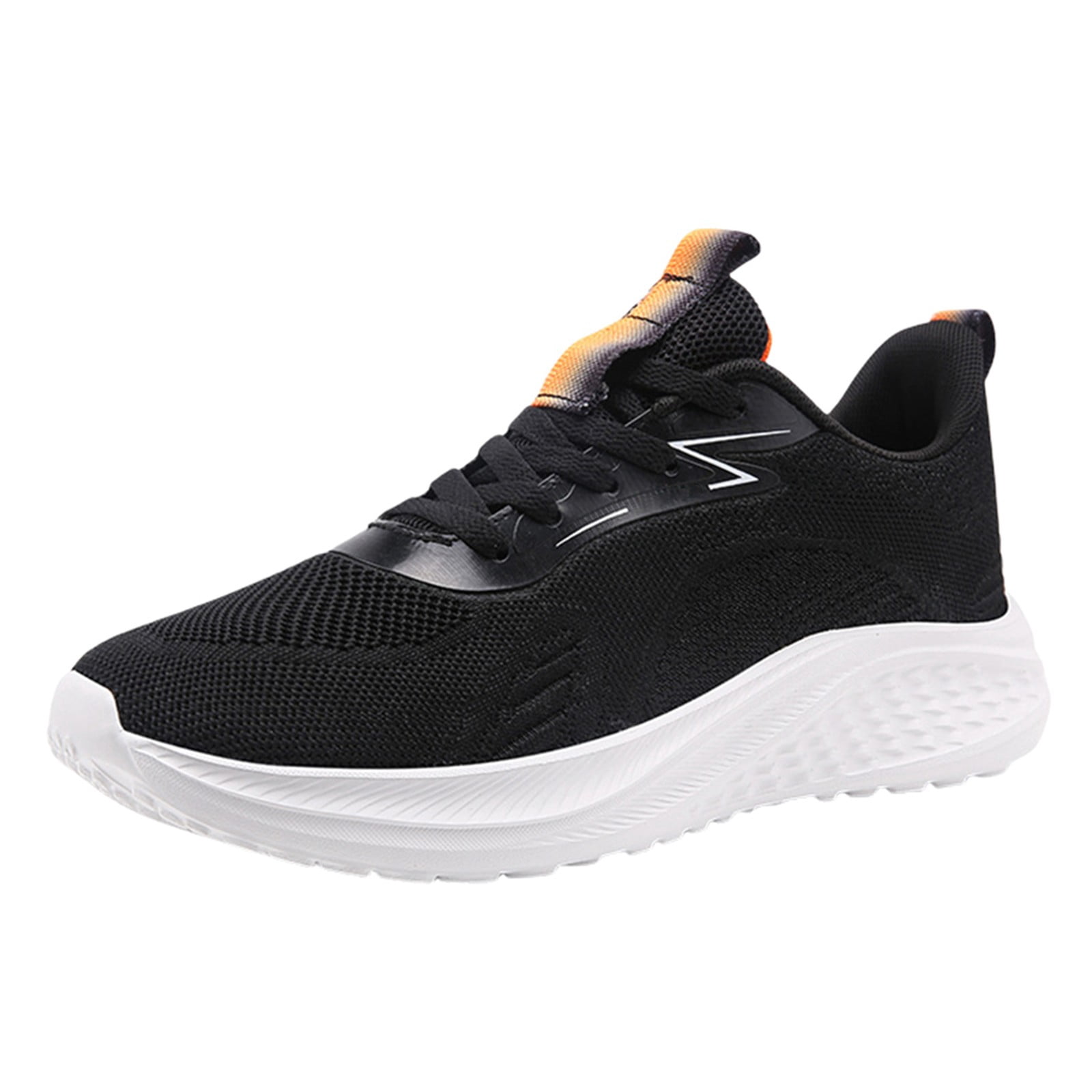 AUDeals Men's Running Shoes Breathable Athletic Sneakers Non Slip Shock ...