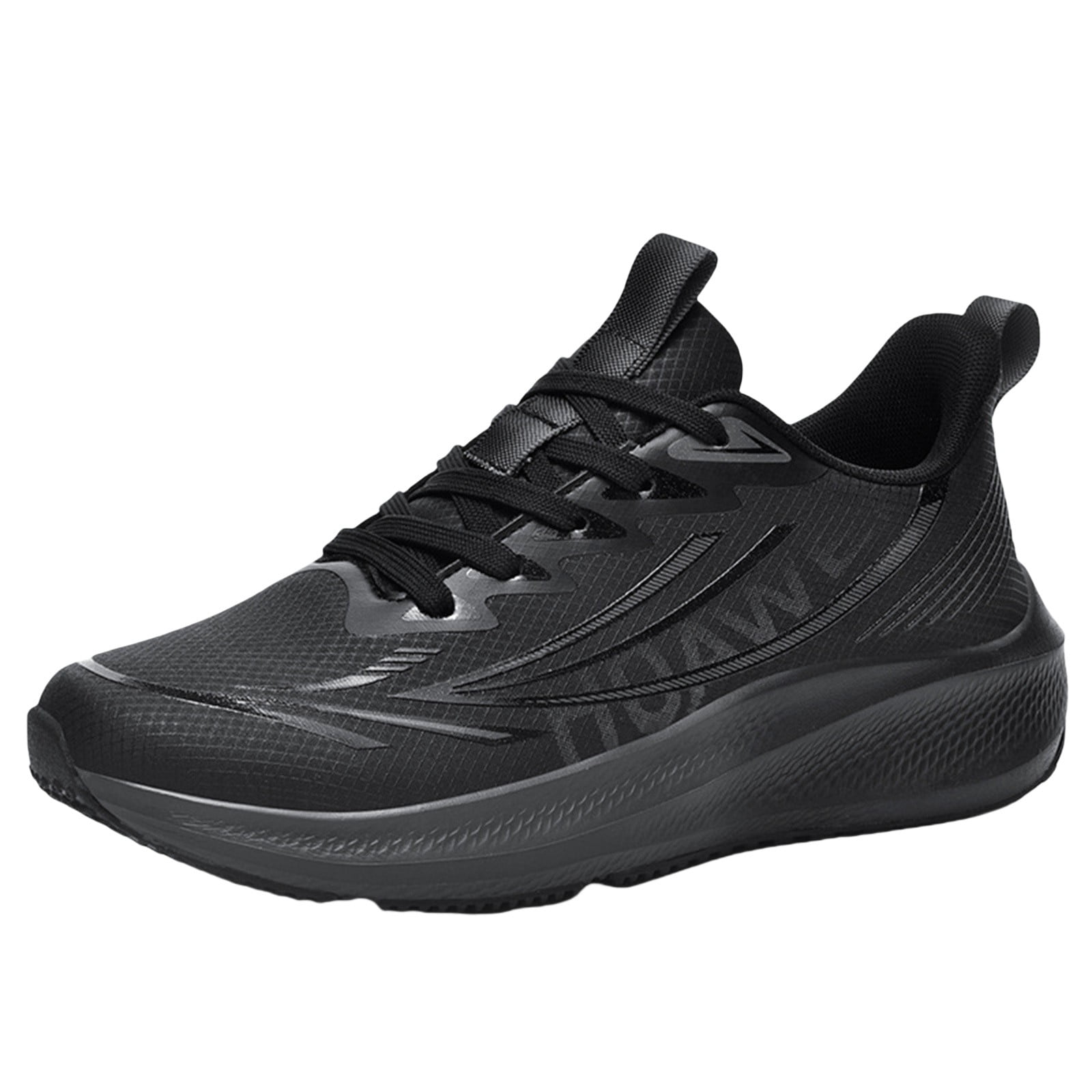 AUDeals Men's Slip On Walking Shoes Soft Sole Running Sneakers ...