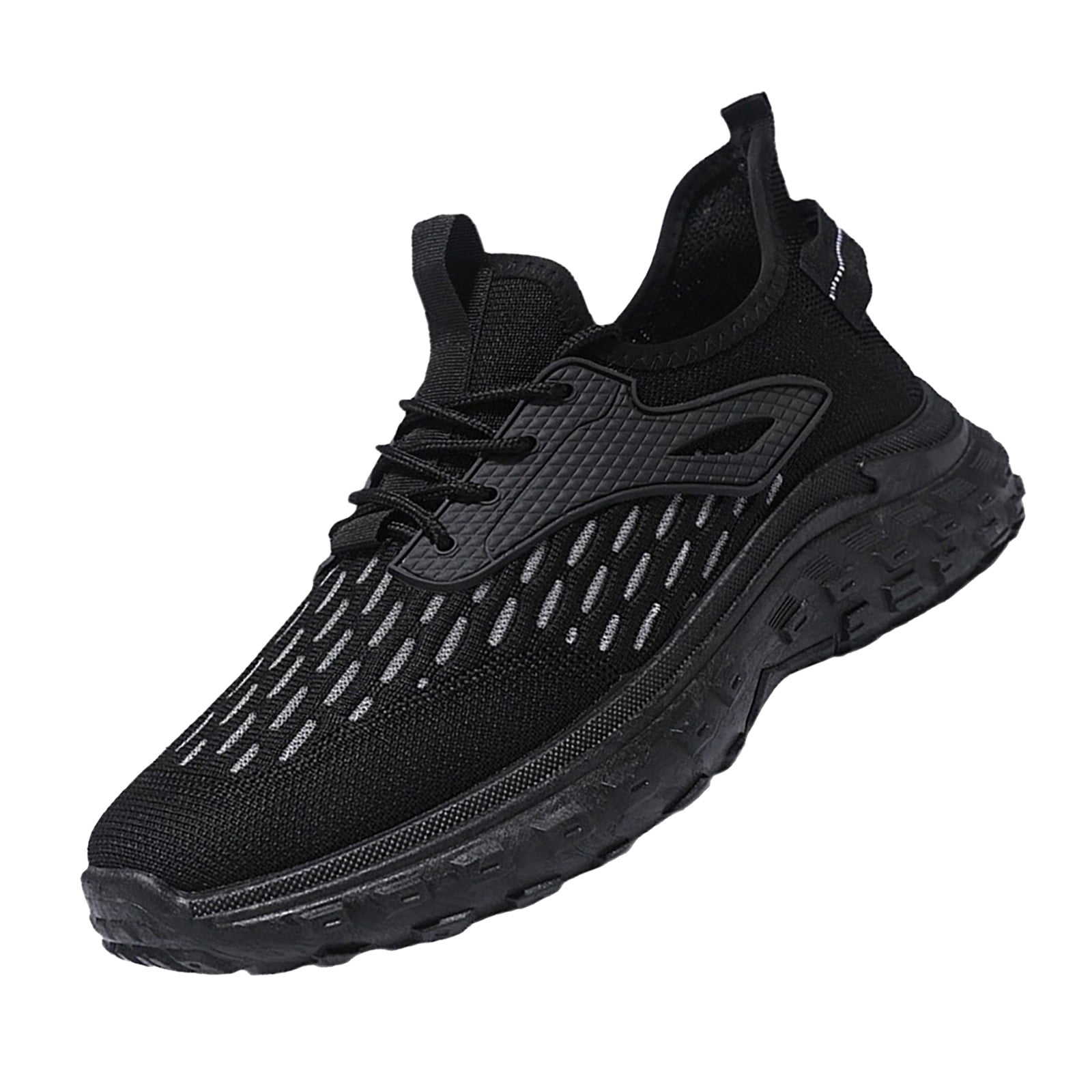 AUDeals Men's Soft Sole Mesh Shoes Slip On Walking Tennis Running ...