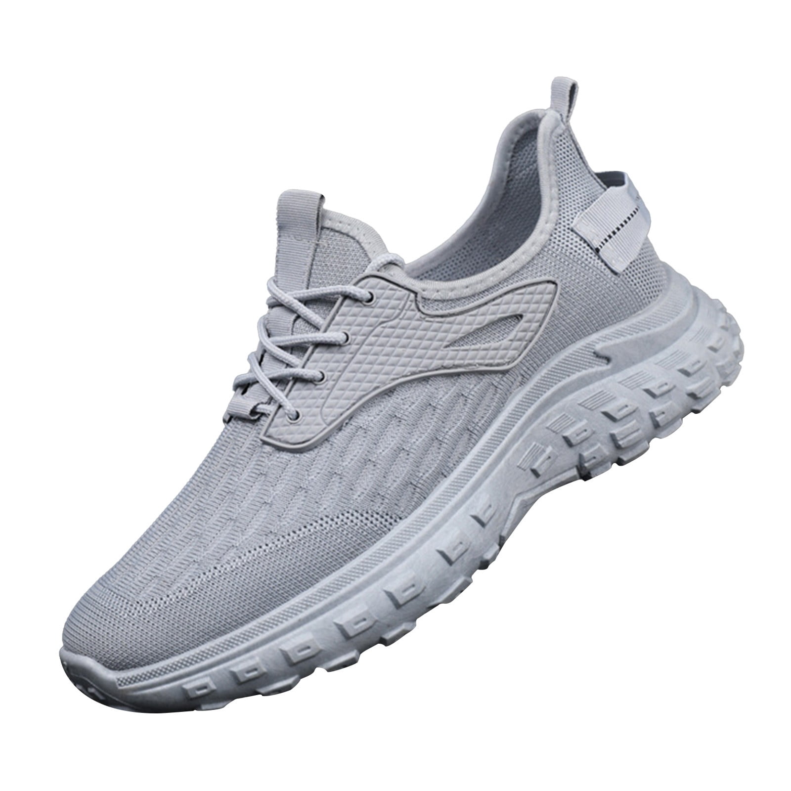 AUDeals Men's Soft Sole Mesh Shoes Slip On Walking Tennis Running ...