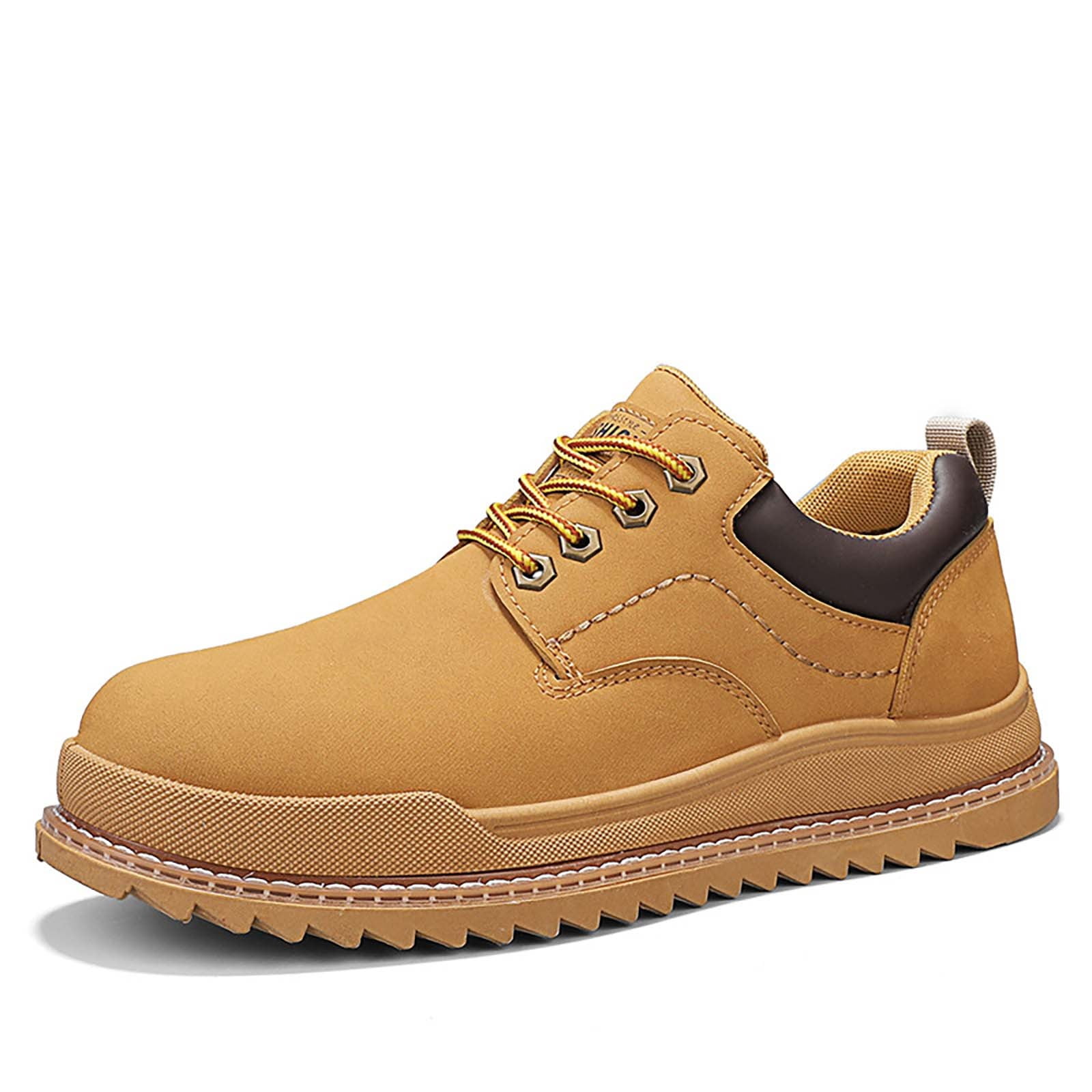 AUDeals Men's and Women's Oxfords Round Toe Lace Up Dress Shoes Casual ...