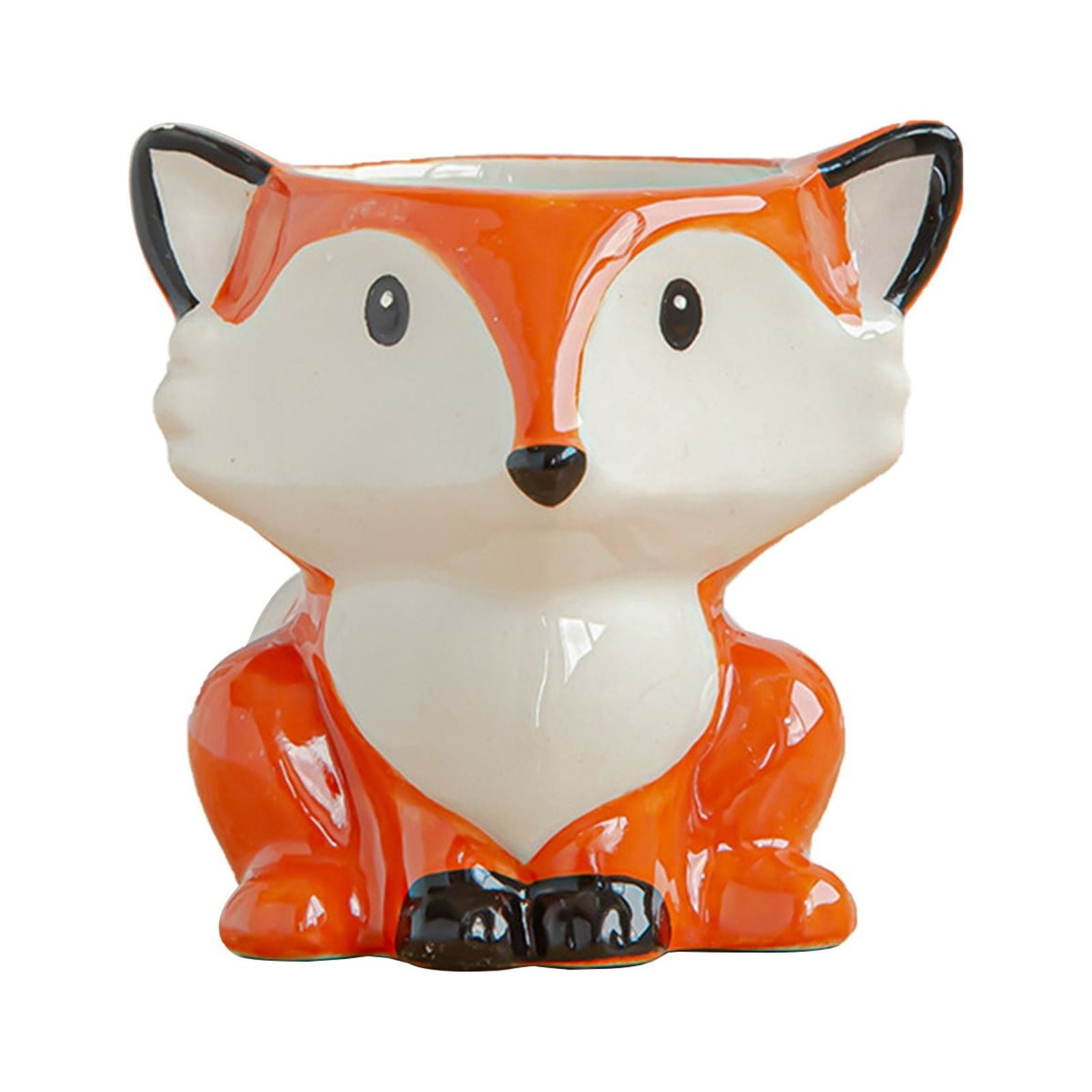 AUDeals Modern Ceramic Planter Set Cartoon Panda Pot with Care Kit UV ...