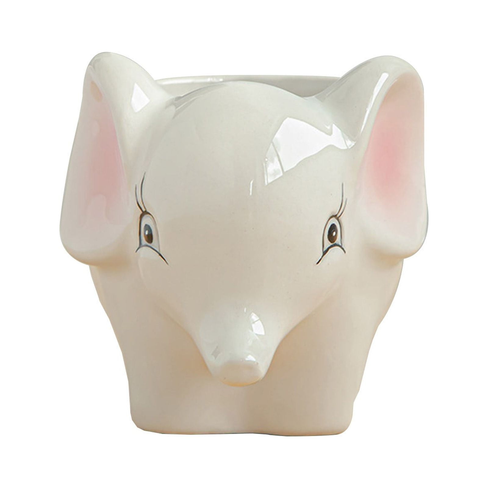 AUDeals Modern Ceramic Planter Set Cartoon Panda Pot with Care Kit UV ...