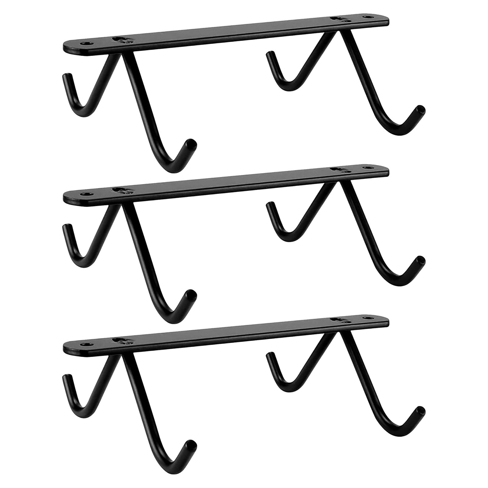 AUDeals Modular Mug Hooks Storage System Coffee Cabinet Organizer with ...