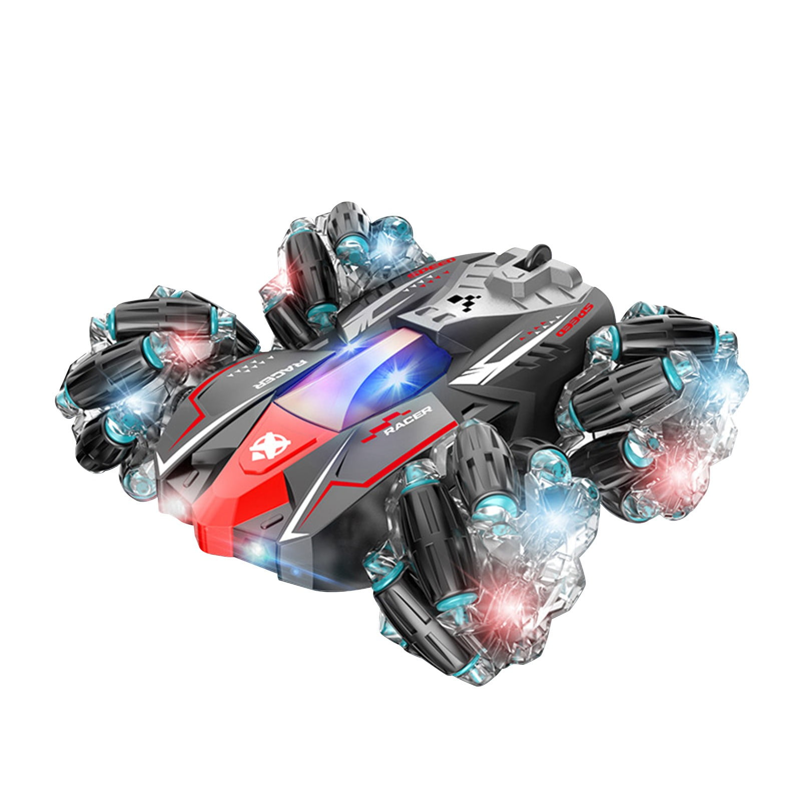 AUDeals New Gesture Sensing RC Stunt Car with Lights Music Hand Gesture ...