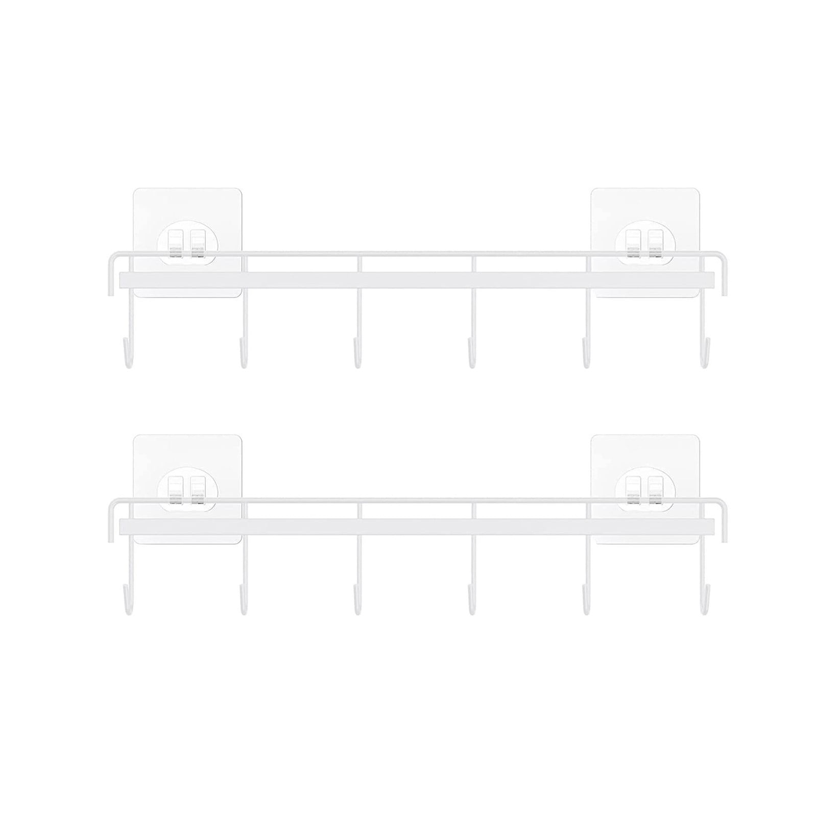 AUDeals ‌No-Drilling Kitchen Utensil Rack Wall Mount‌ | ‌Heavy-Duty ...