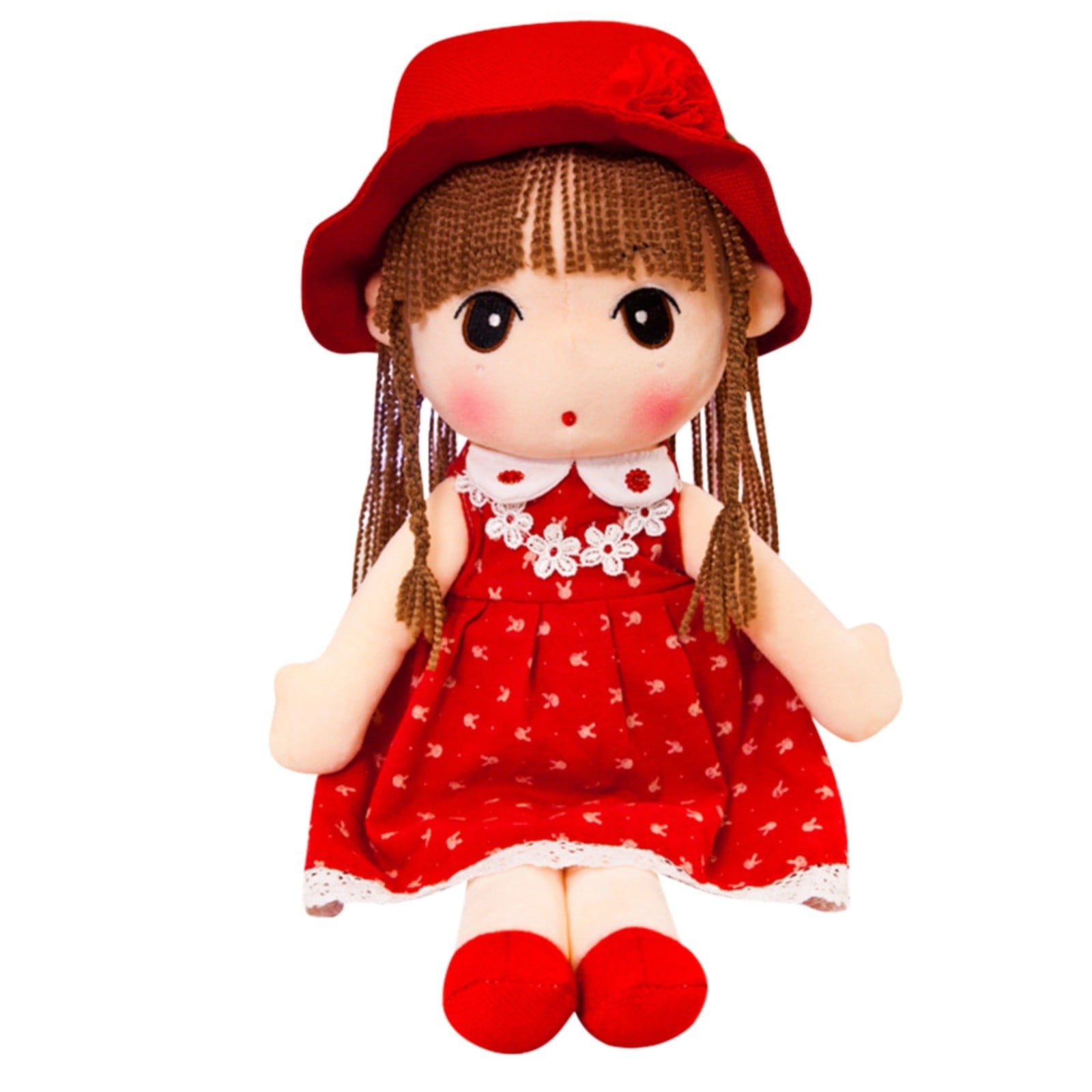 AUDeals One Opening Soft with Clothes Cute Rag Doll Ragdoll Plush ...