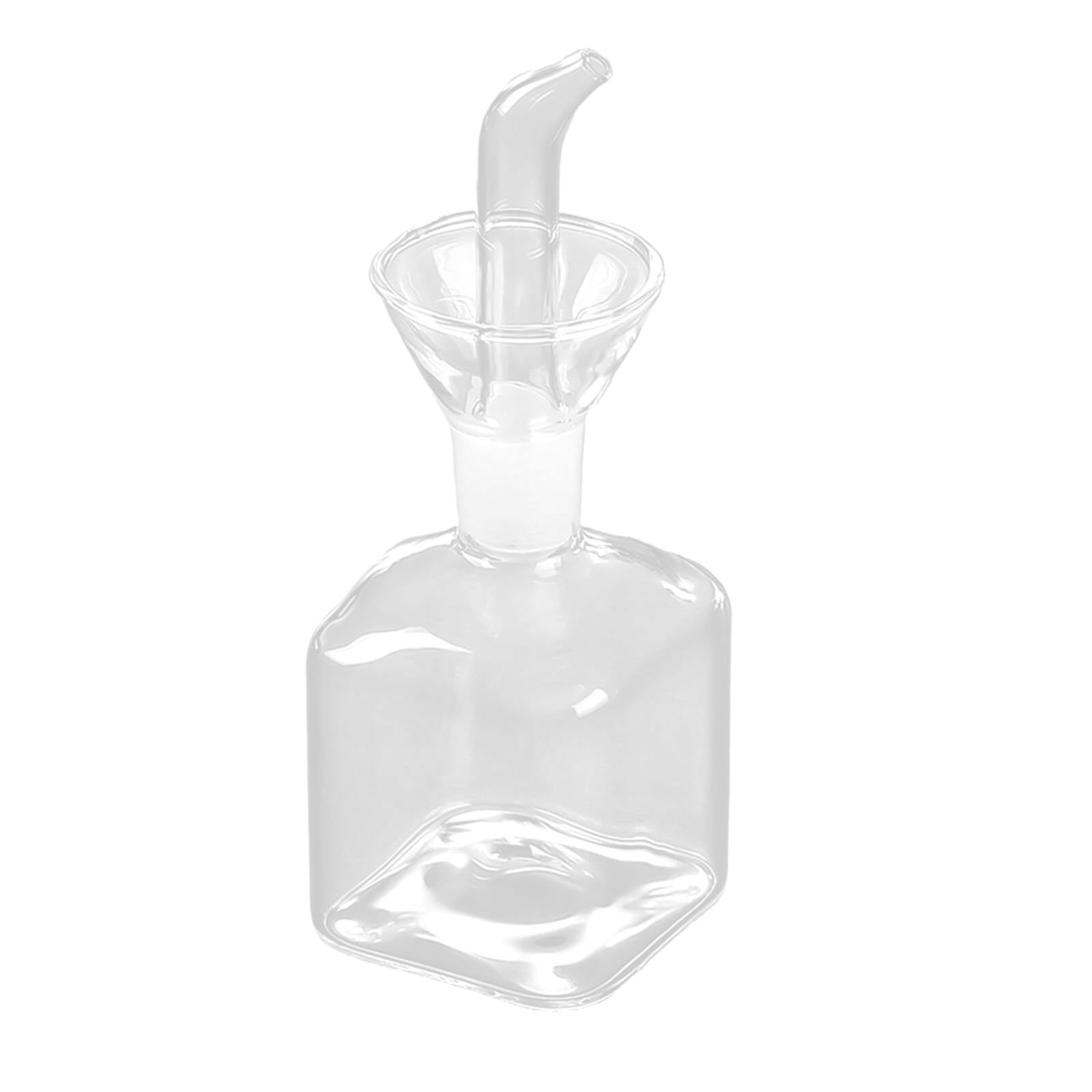 AUDeals ‌Premium Glass Oil Dispenser Bottle with Precision Nozzle Dual ...