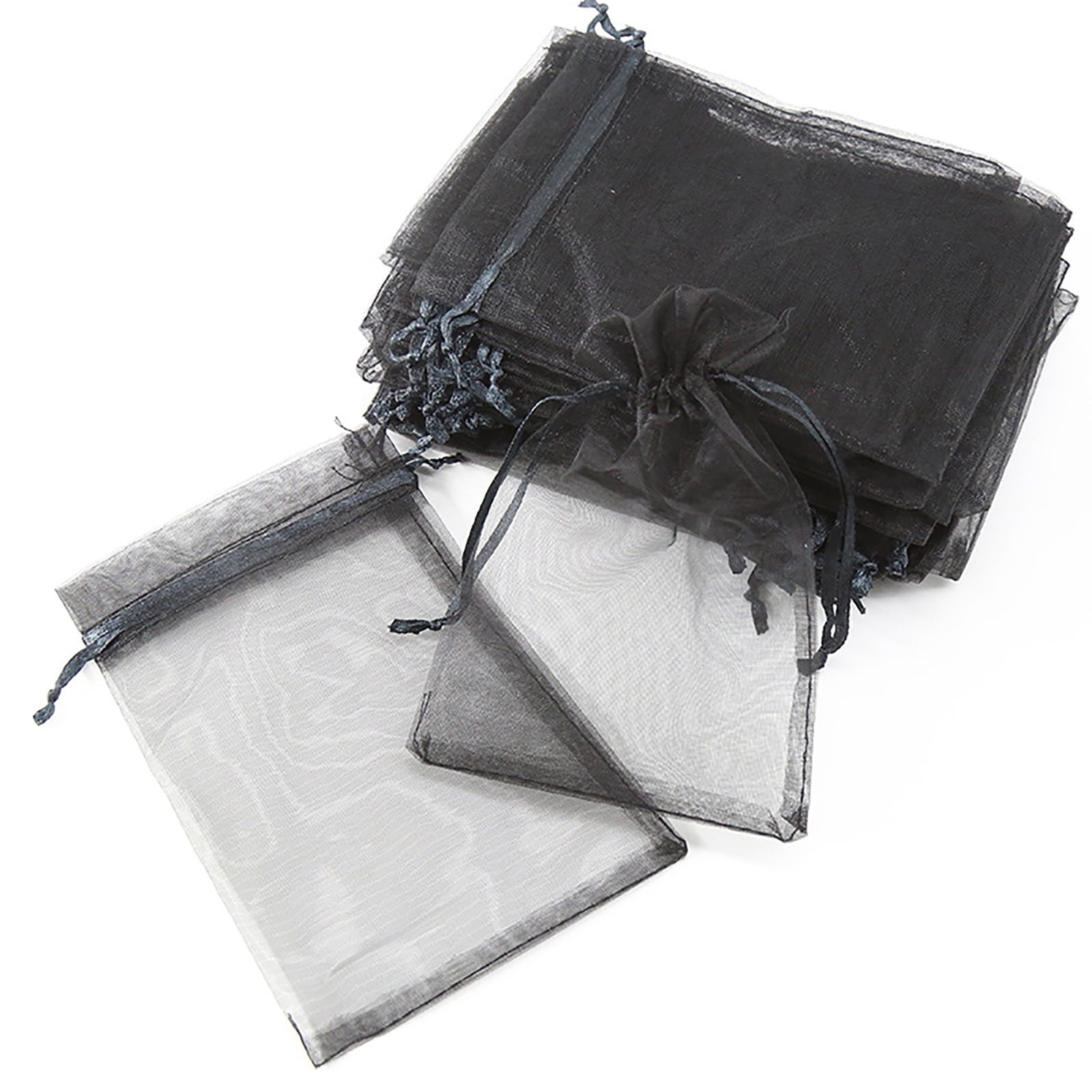 AUDeals Premium Sheer Organza Gift Bags | Drawstring Jewelry/Wedding ...