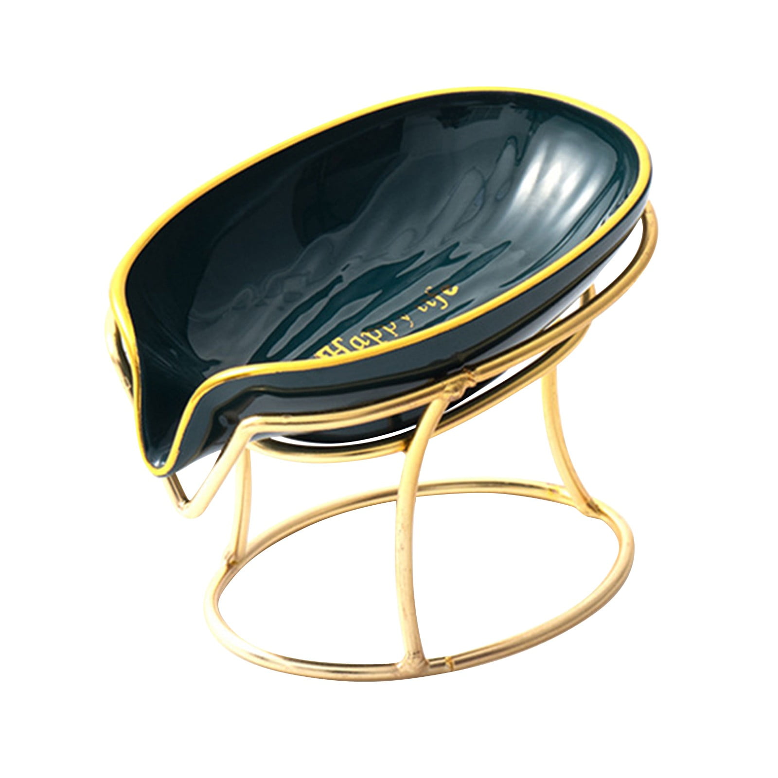 AUDeals Premium Soap Saver Tray 304 Stainless Steel Golden Bath ...