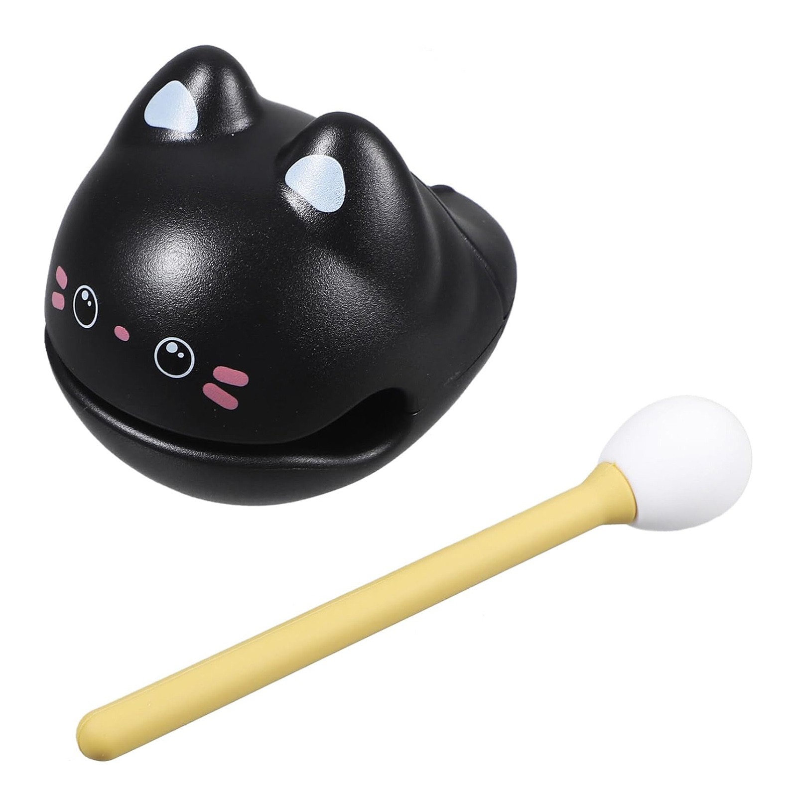 AUDeals ‌Professional Wooden Cat Guiro Instrument Educational ...