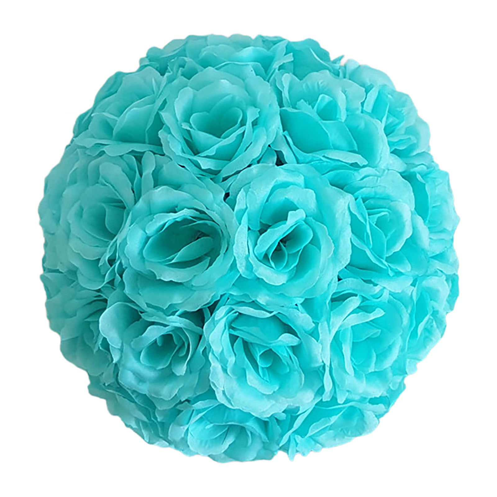 AUDeals Realistic Artificial Rose Flower Plastic Faux Roses for Home ...