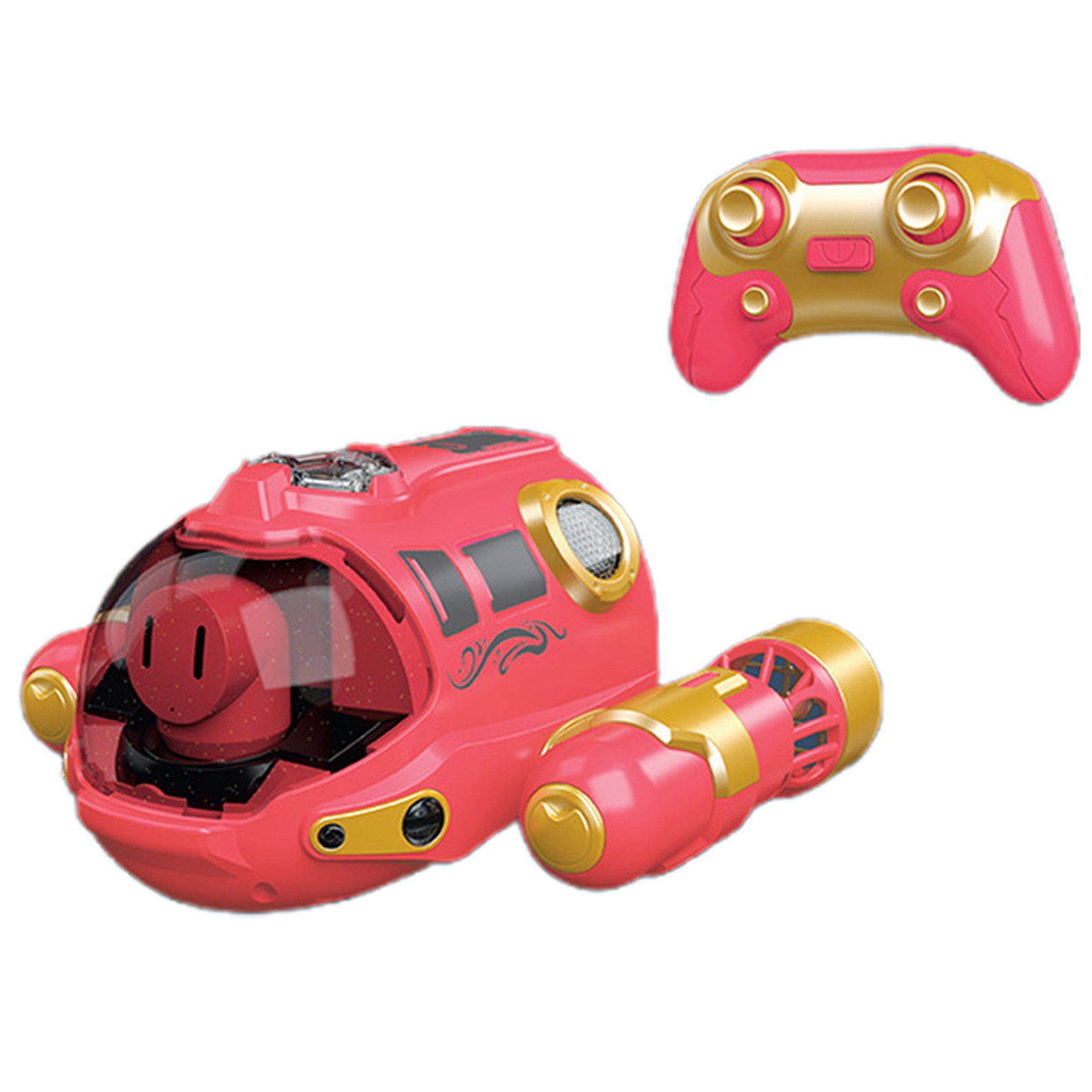 AUDeals Remote Control Spray Boat Dual Propeller Motorized Pool Toys ...