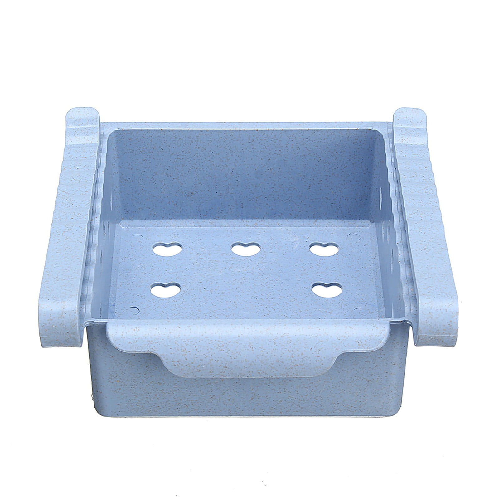 AUDeals Sliding Fridge Storage Box | Adjustable Plastic Drawer ...