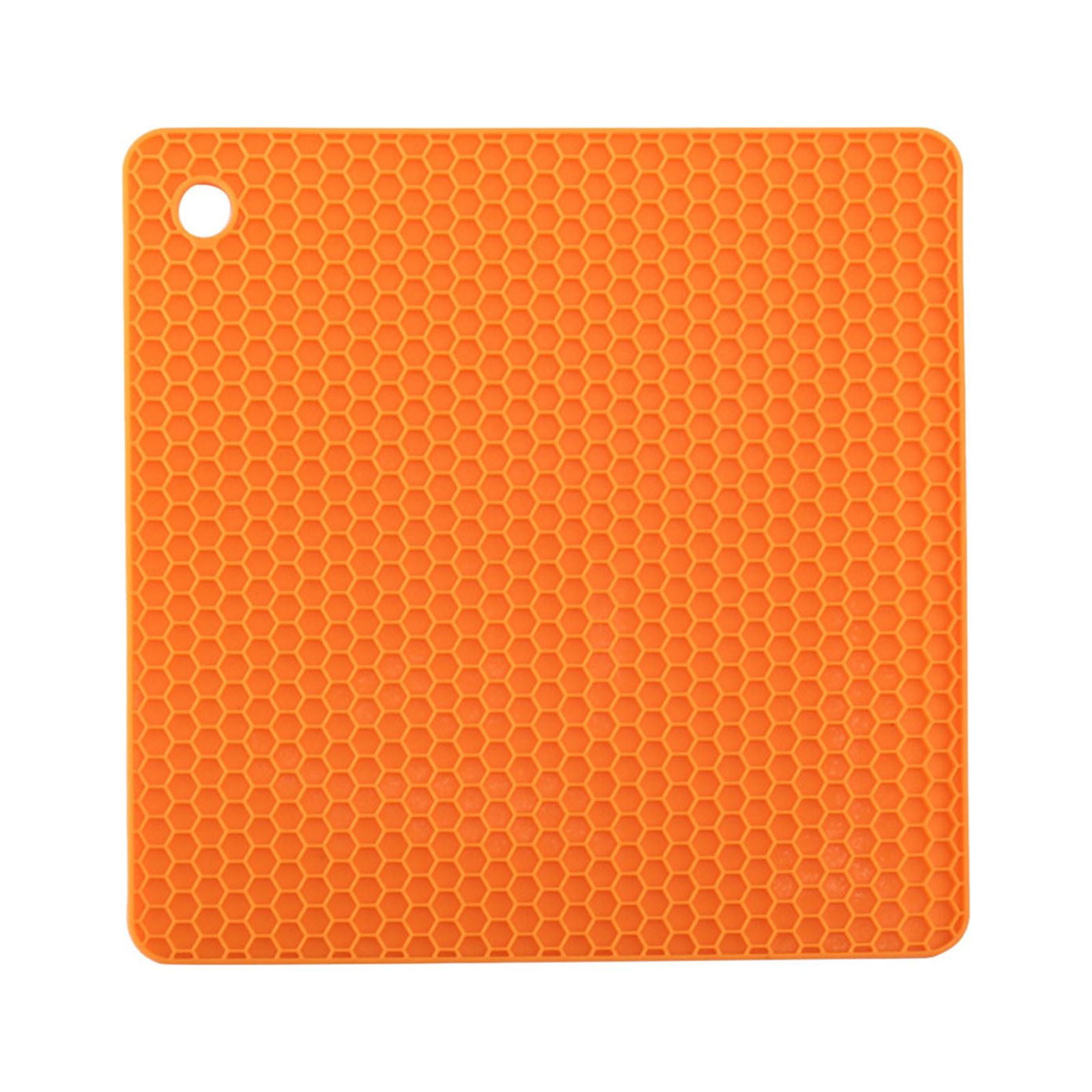 AUDeals Square Silicone Honeycomb Mats Style Home Style Insulated ...