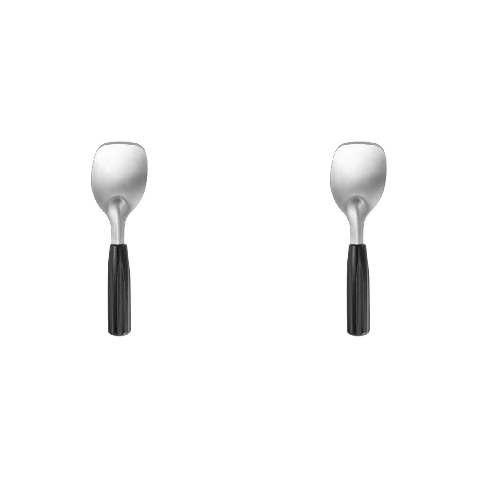 AUDeals Stainless Steel Ice Scoop with Ergonomic Handle, Heavy Duty for ...
