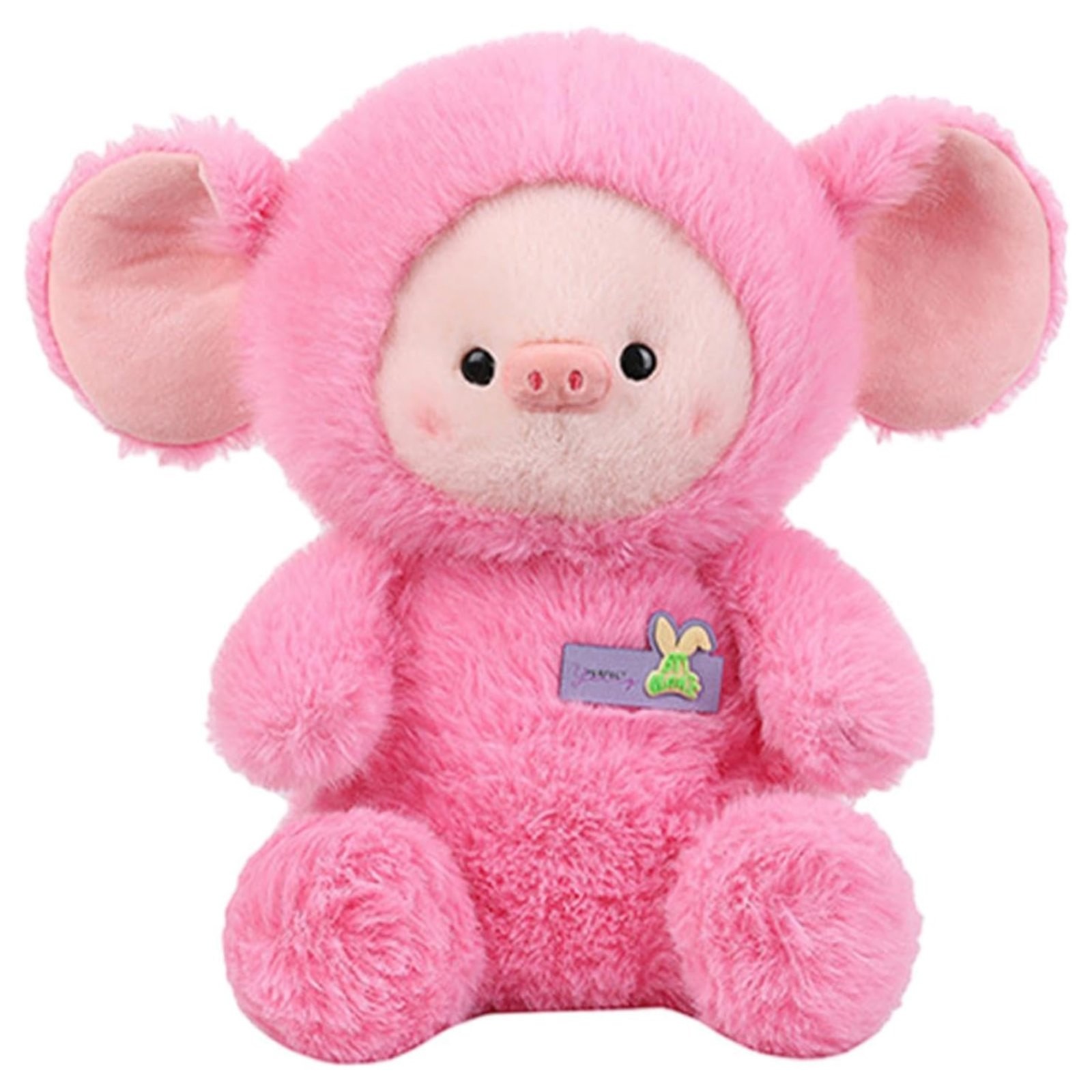 AUDeals Stuffed Elephant Plush Pillow 9.4" Premium Huggable Stuffed ...